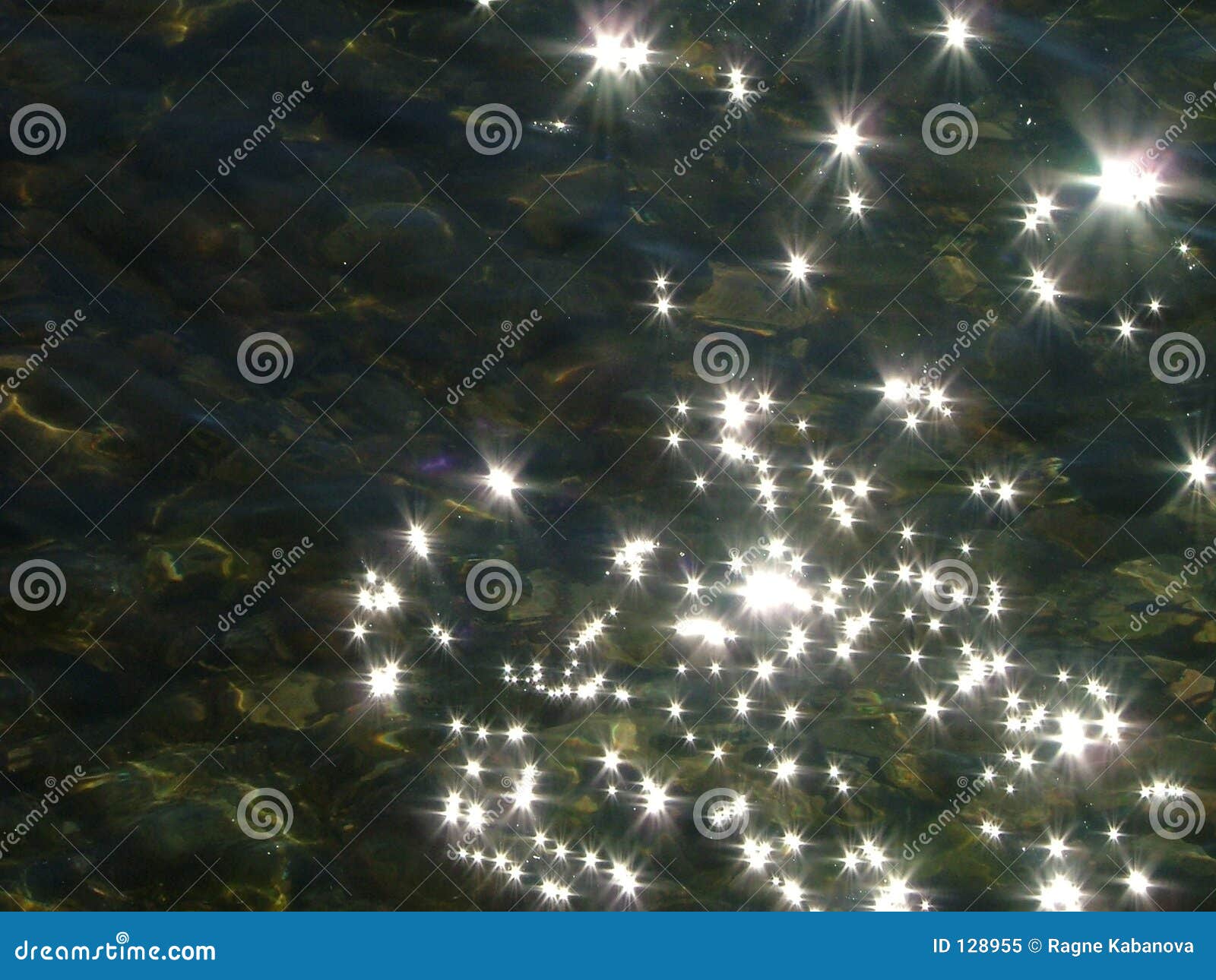 Water reflecting sunlight stock image. Image of green, sunlight - 128955