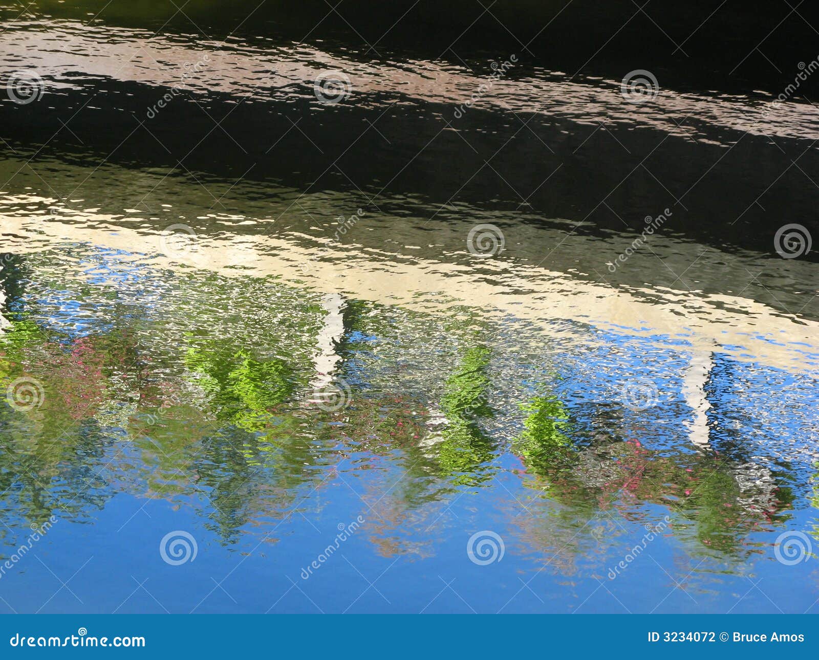Water reflection stock photo. Image of water, patterns - 3234072