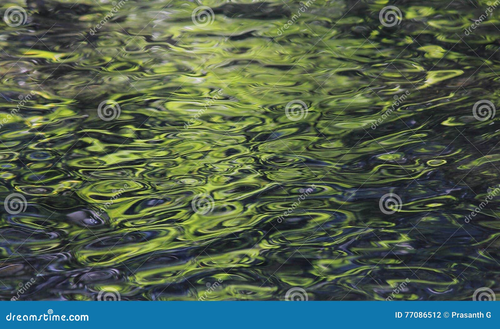 Water Reflection Abstract Green Background Stock Photo - Image of ...