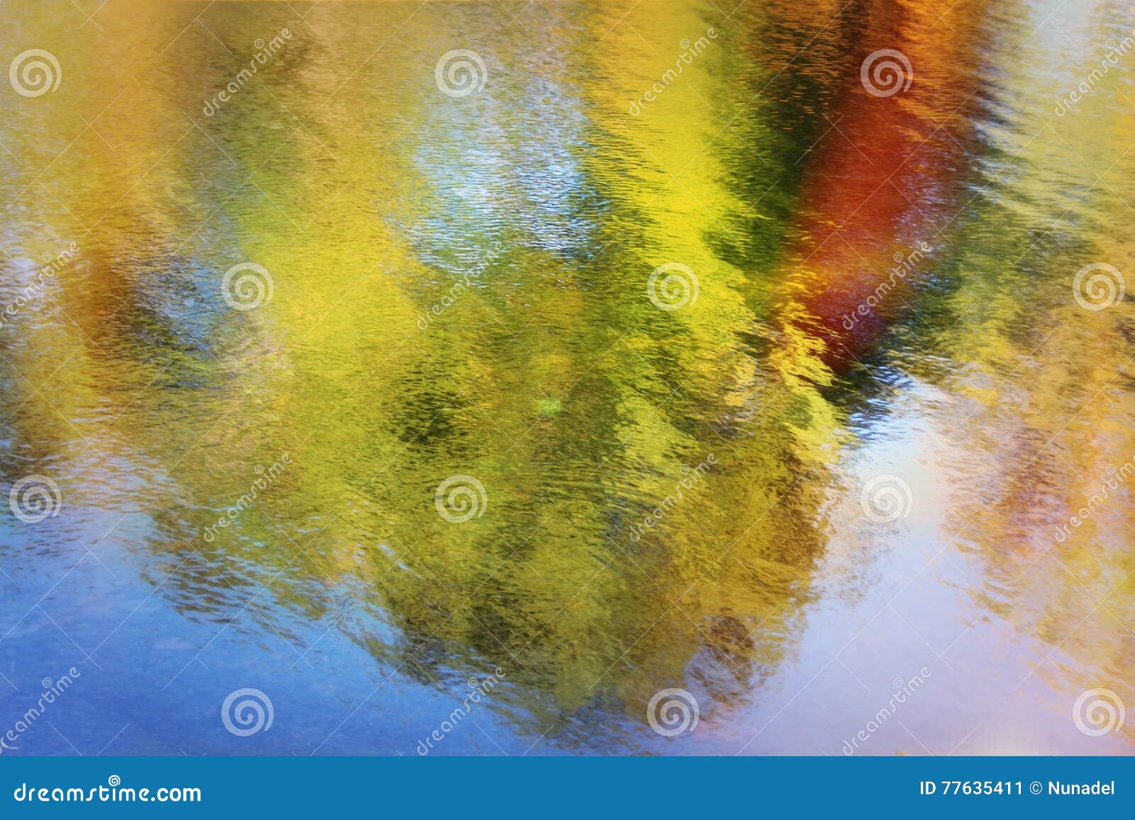 Water Reflection stock image. Image of natural, reflection - 77635411