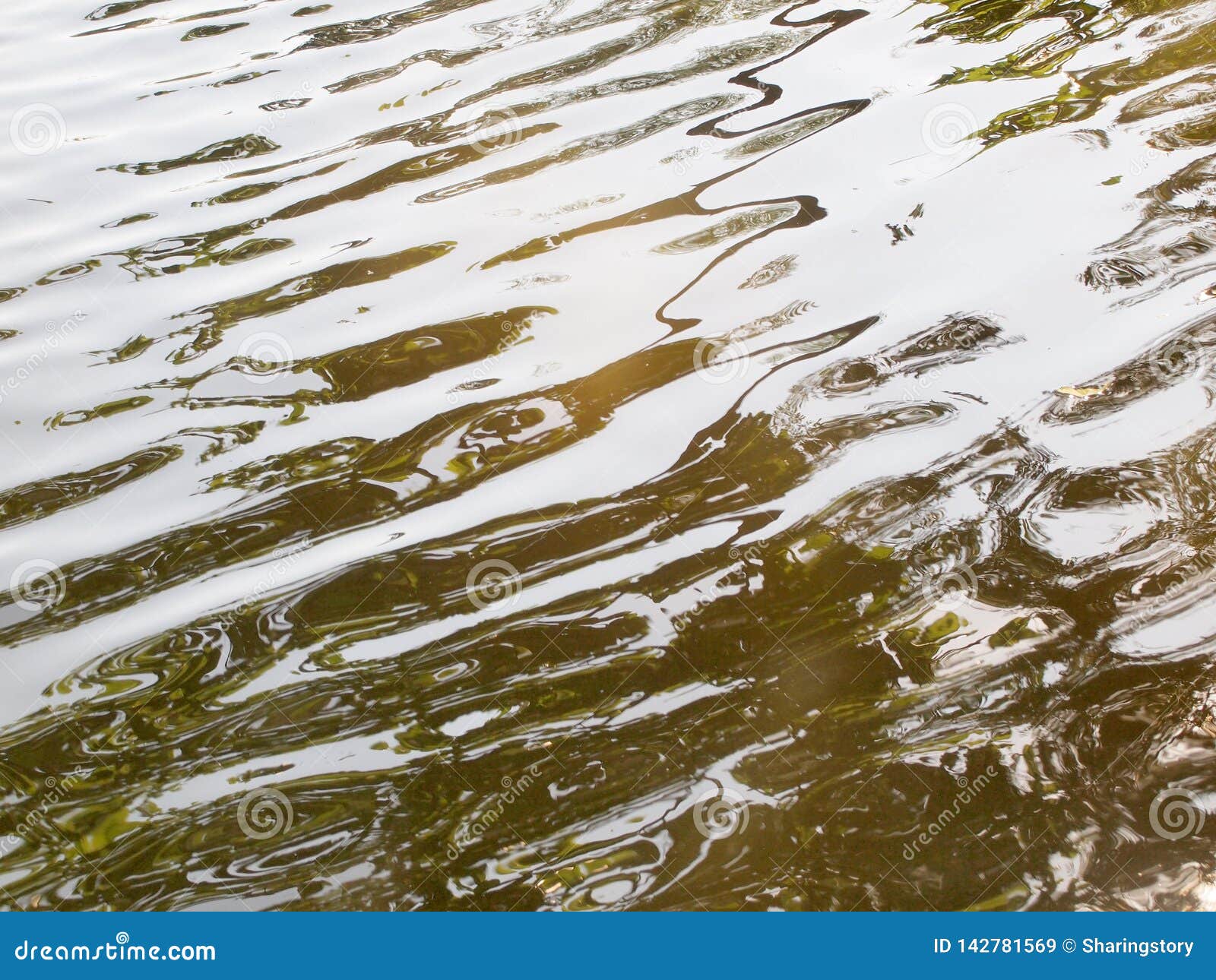Water with Reflection Pattern Background Stock Image - Image of concept ...