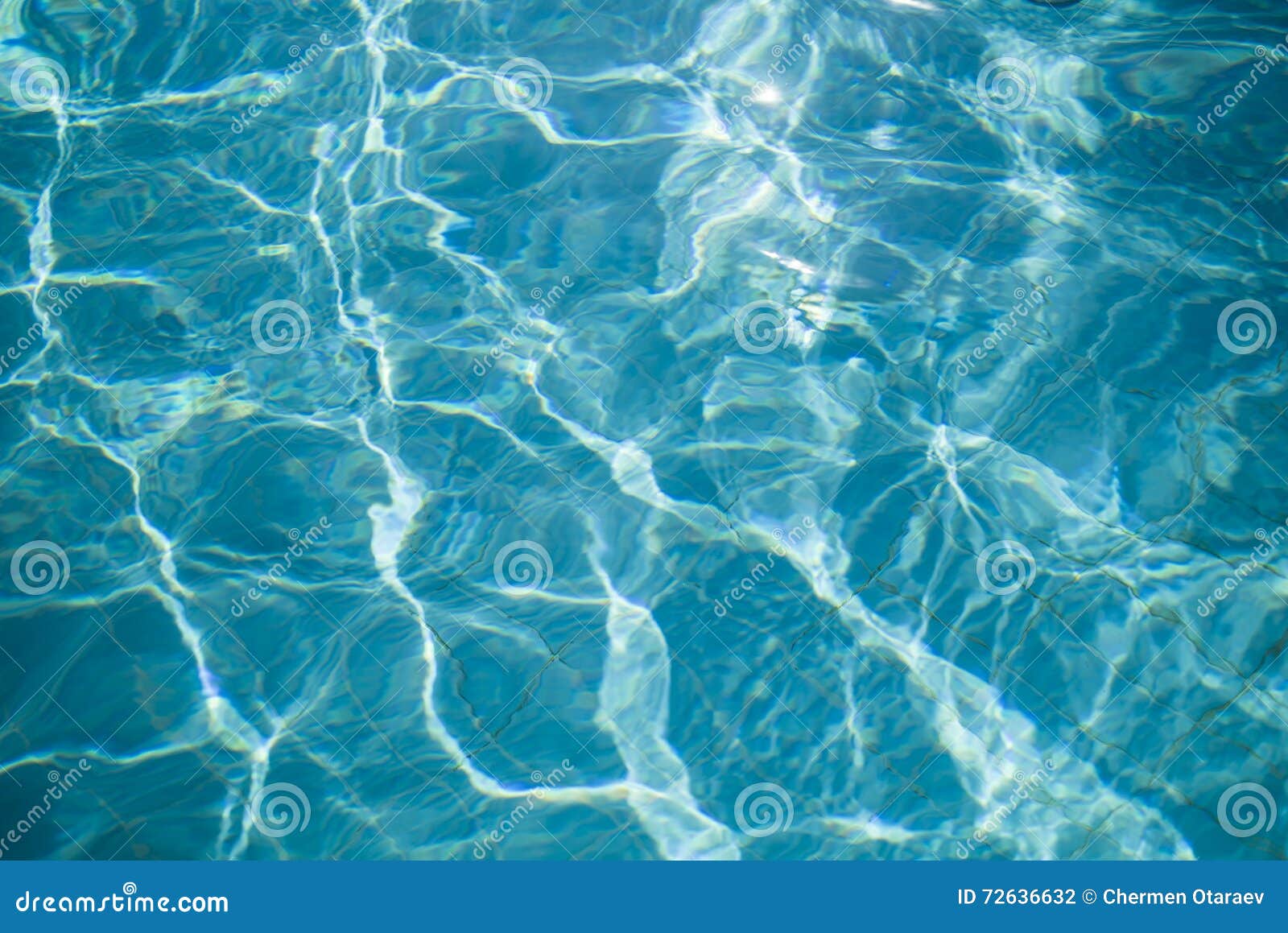 Water Reflection on Pool Floor Background Abstract Texture Stock Photo ...