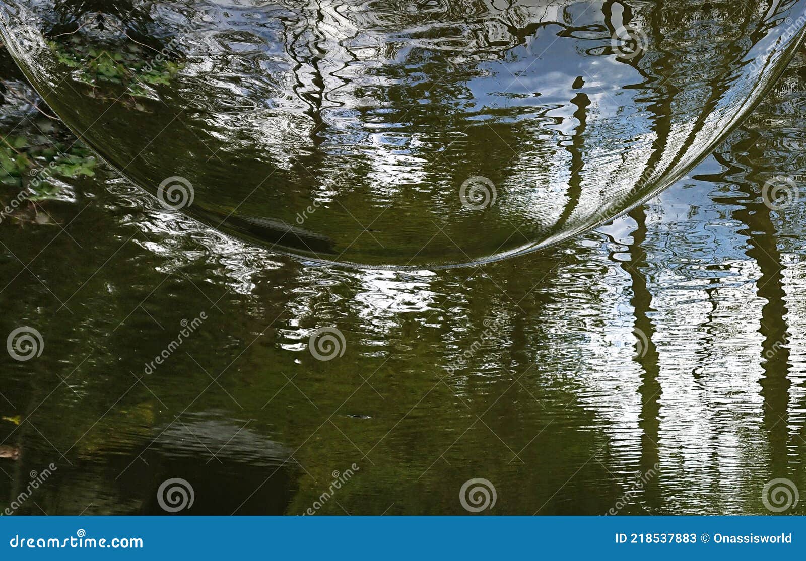 Water Reflections Abstract Background Art Stock Image - Image of ...