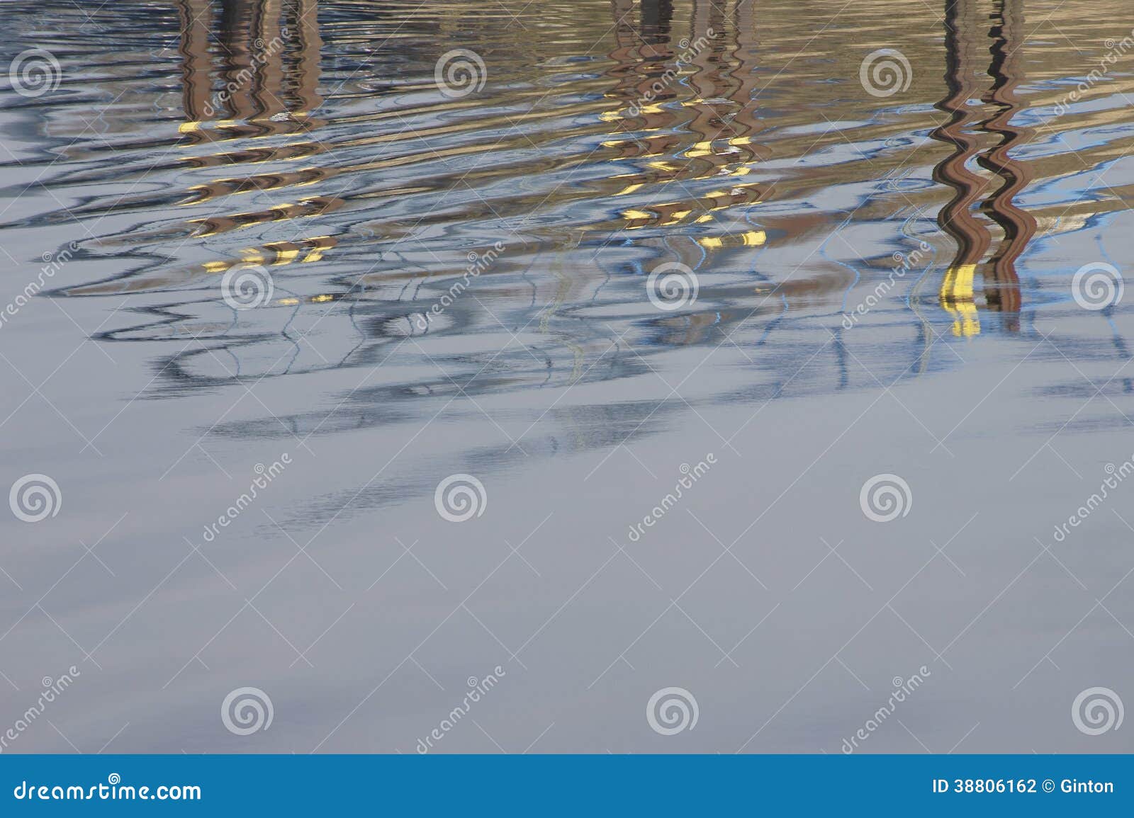 Water Reflections stock photo. Image of embankment, elbe - 38806162