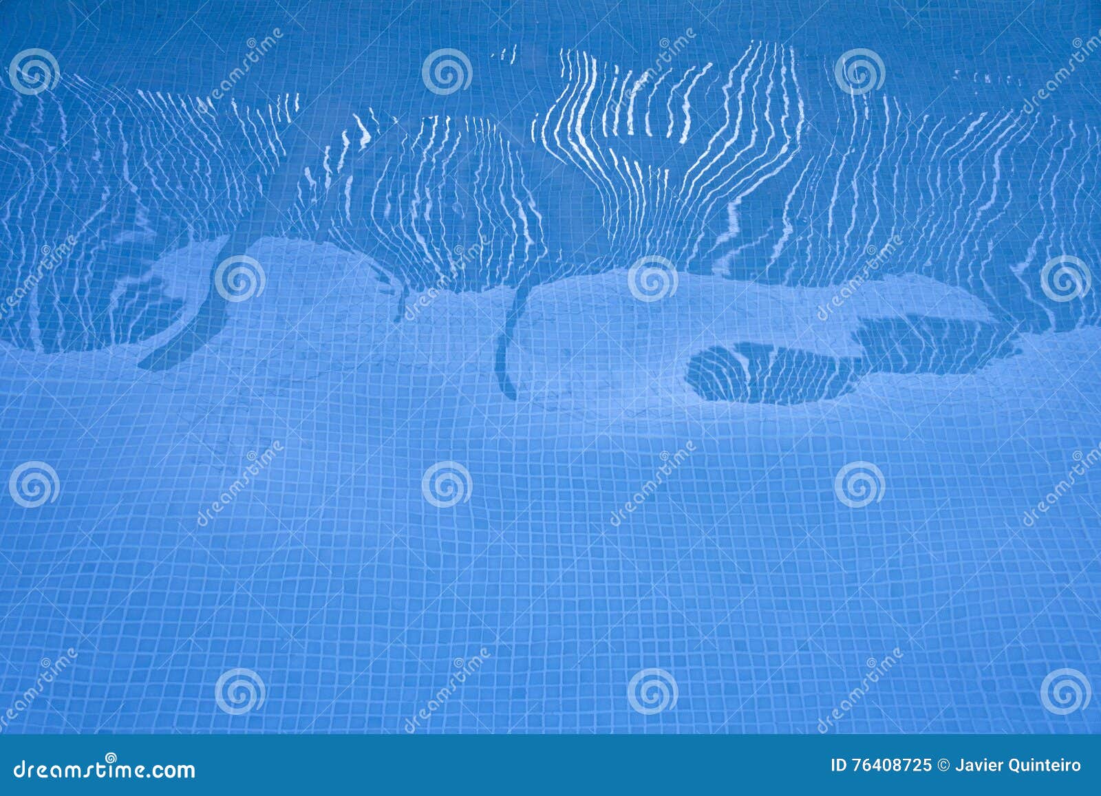 Water Reflections in the Pool Stock Image - Image of refresh, summer ...