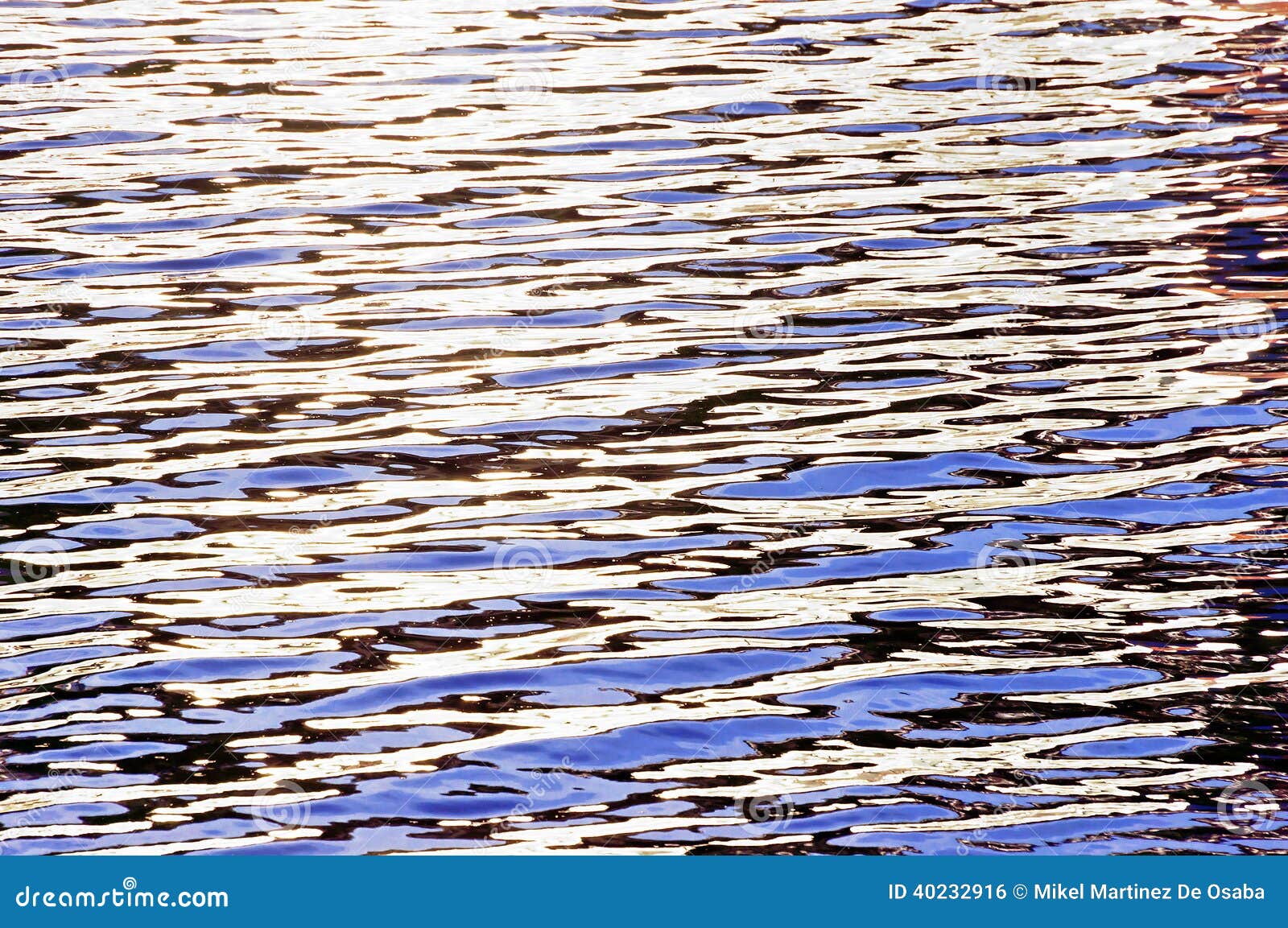 Water Reflections and Ripples Stock Photo - Image of texture, blue ...