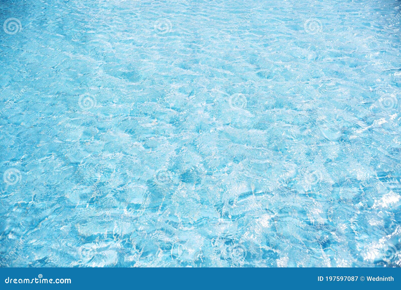 Water Reflections on a Swimming Pool Stock Image - Image of surface ...