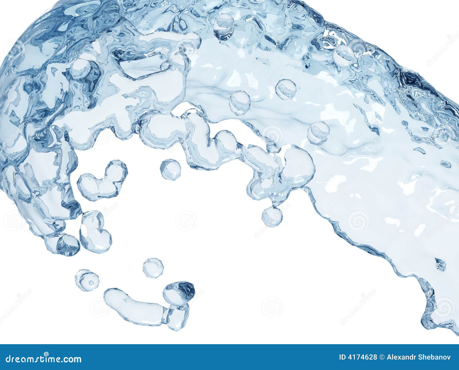 Water refreshing stock illustration. Illustration of backdrop - 4174628
