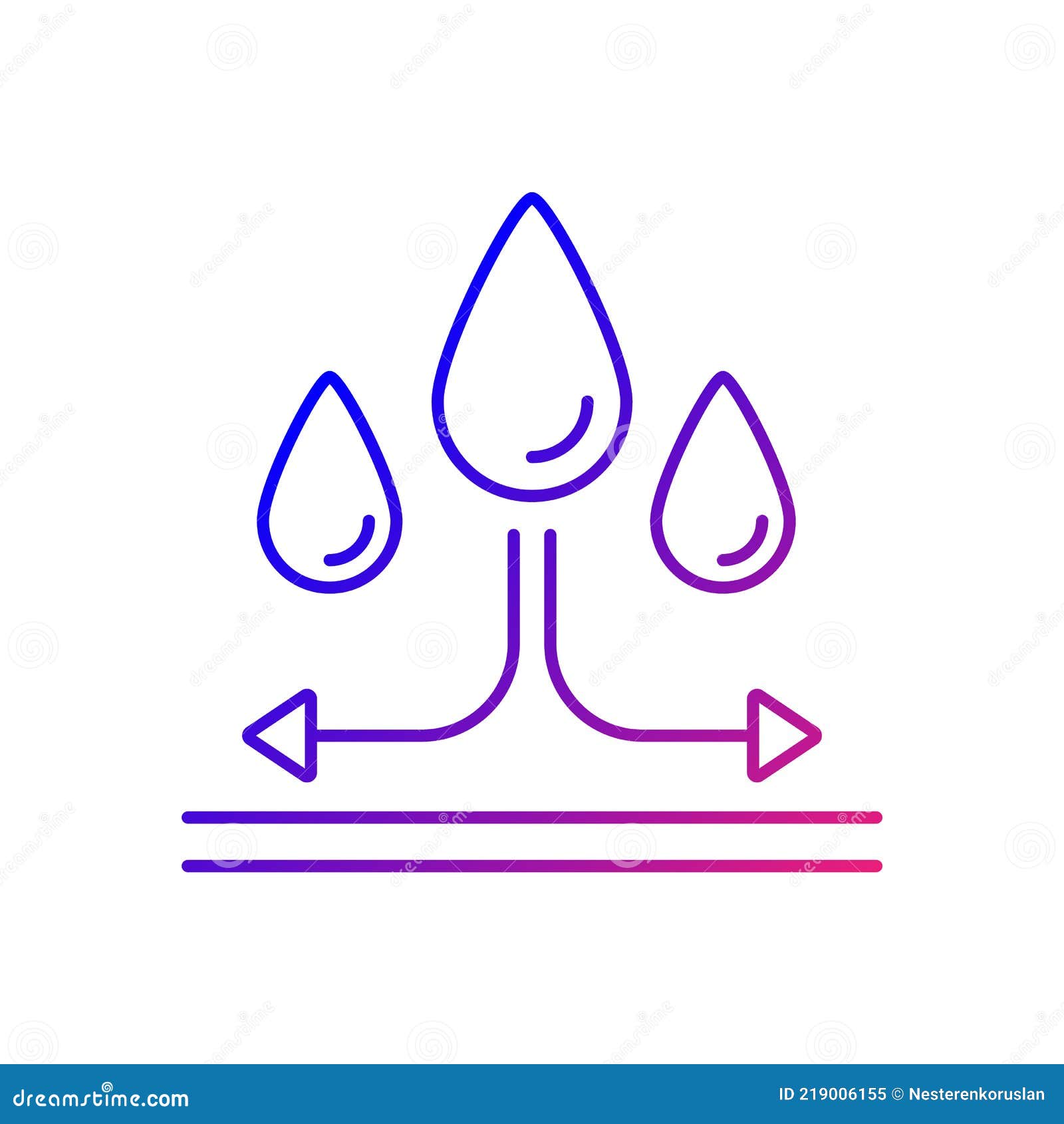 Water Repellent Fabric Feature on Fabric Gradient Linear Vector Icon ... Water Repellent Fabric Feature on Fabric Gradient Linear Vector Icon ...