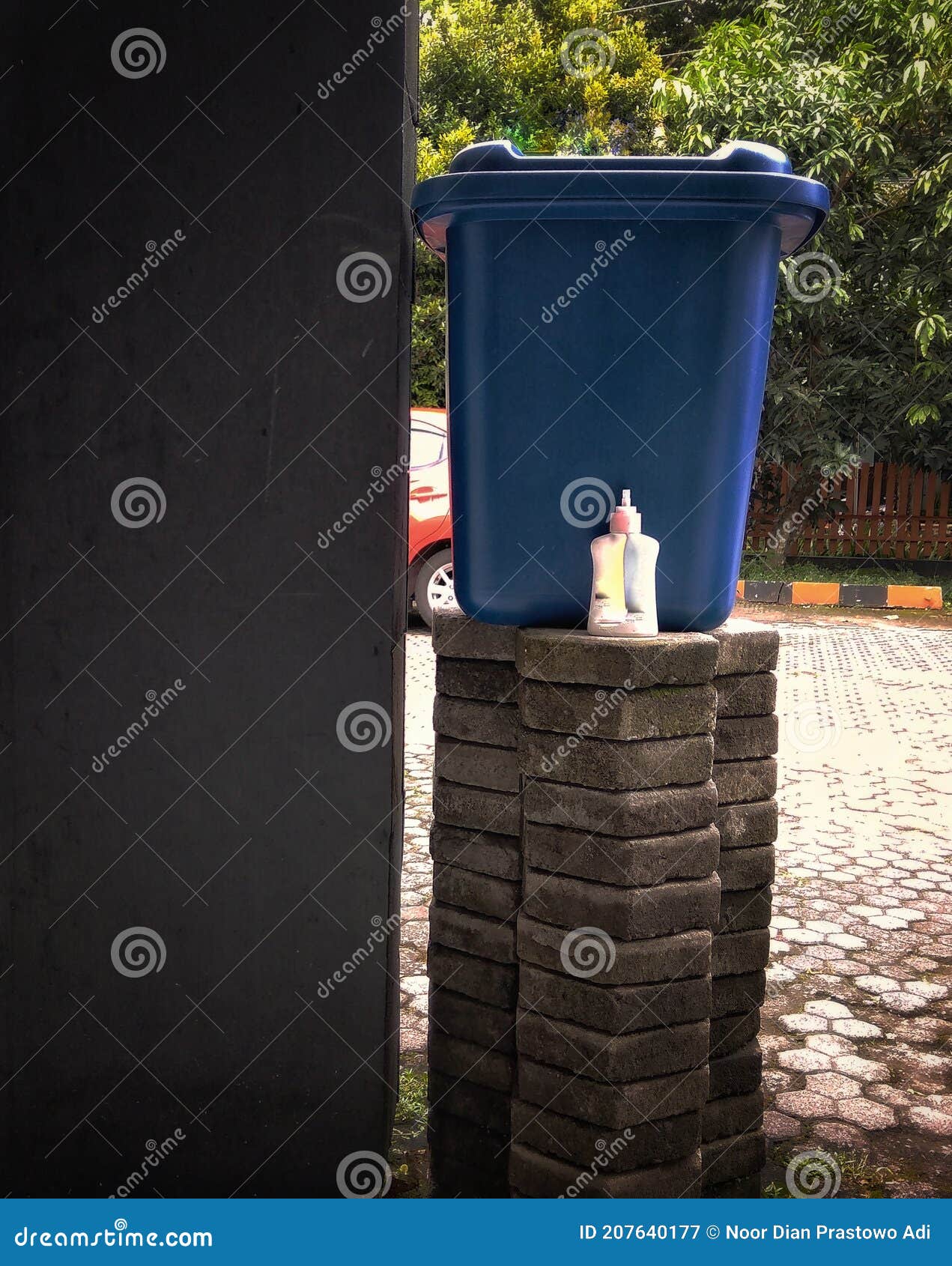 Water Reservoir for Hand Washing Stock Image - Image of sculpture ...