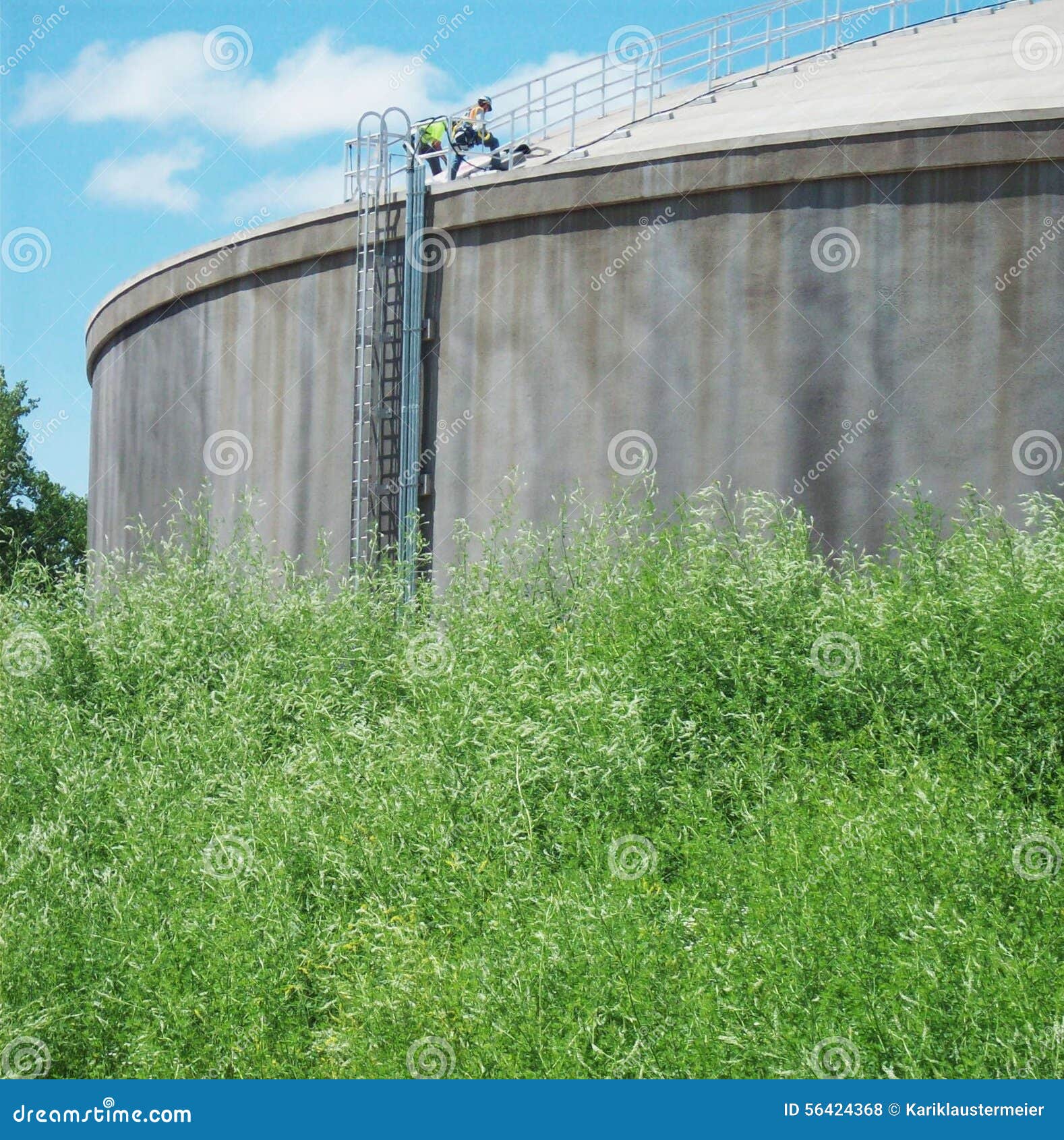 Water Reservoir Tank stock photo. Image of city, natural - 56424368