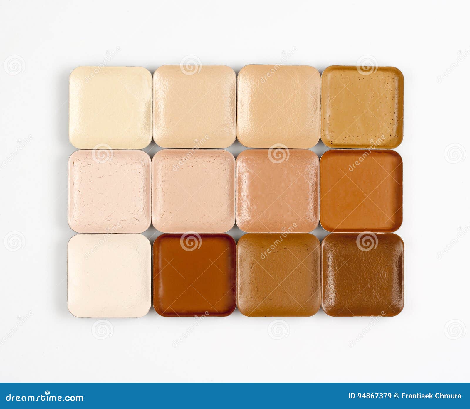 Water Resistant Alcohol Based Makeup Colors. Stock Image - Image of ...