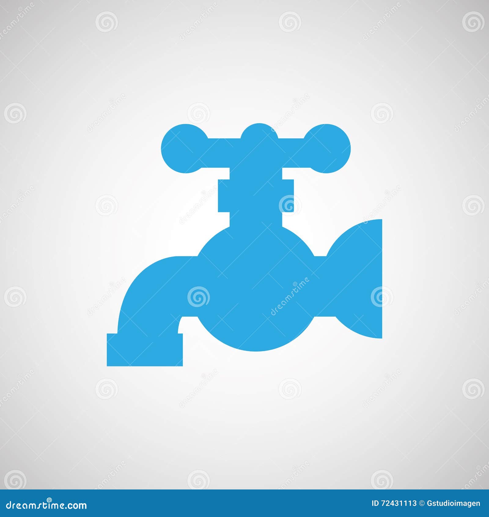 Water resource icon design stock illustration. Illustration of blue ...