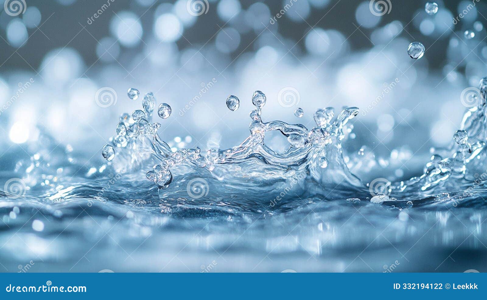 Water Drop Background Water Element Material Water Surface Dynamic ...