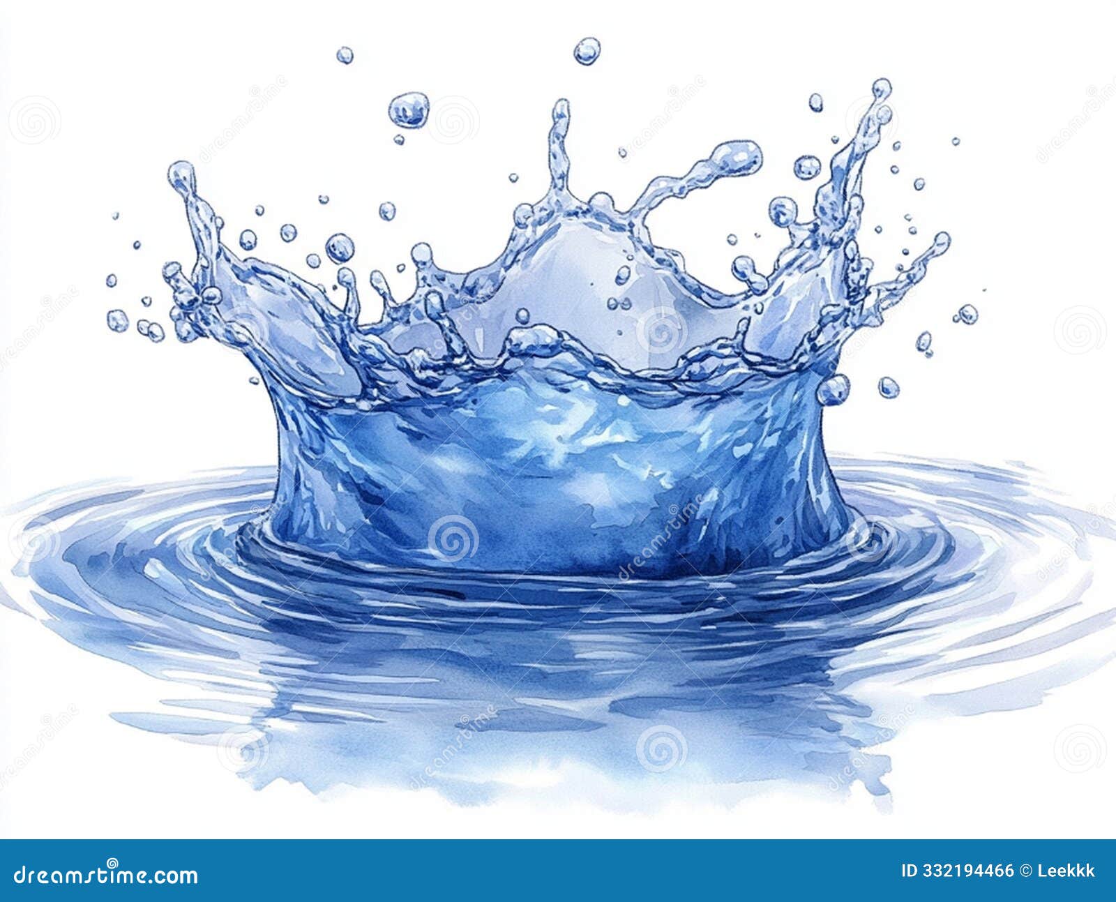 Water Drop Background Water Element Material Water Surface Dynamic ...