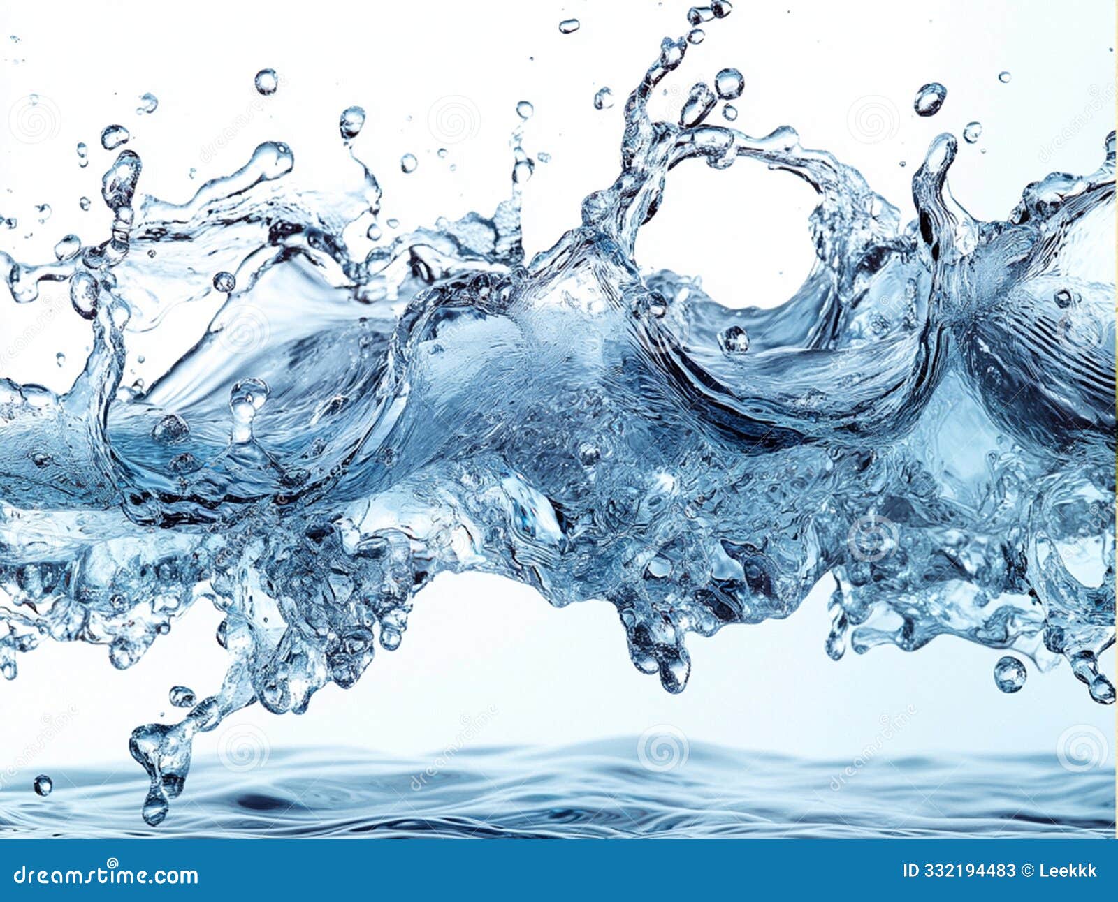 Water Drop Background Water Element Material Water Surface Dynamic ...