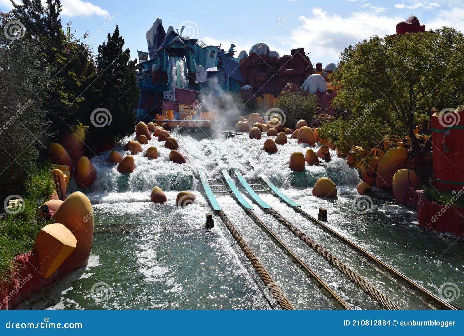 Water Ride at Universal Studios Orlando Editorial Stock Image - Image ...