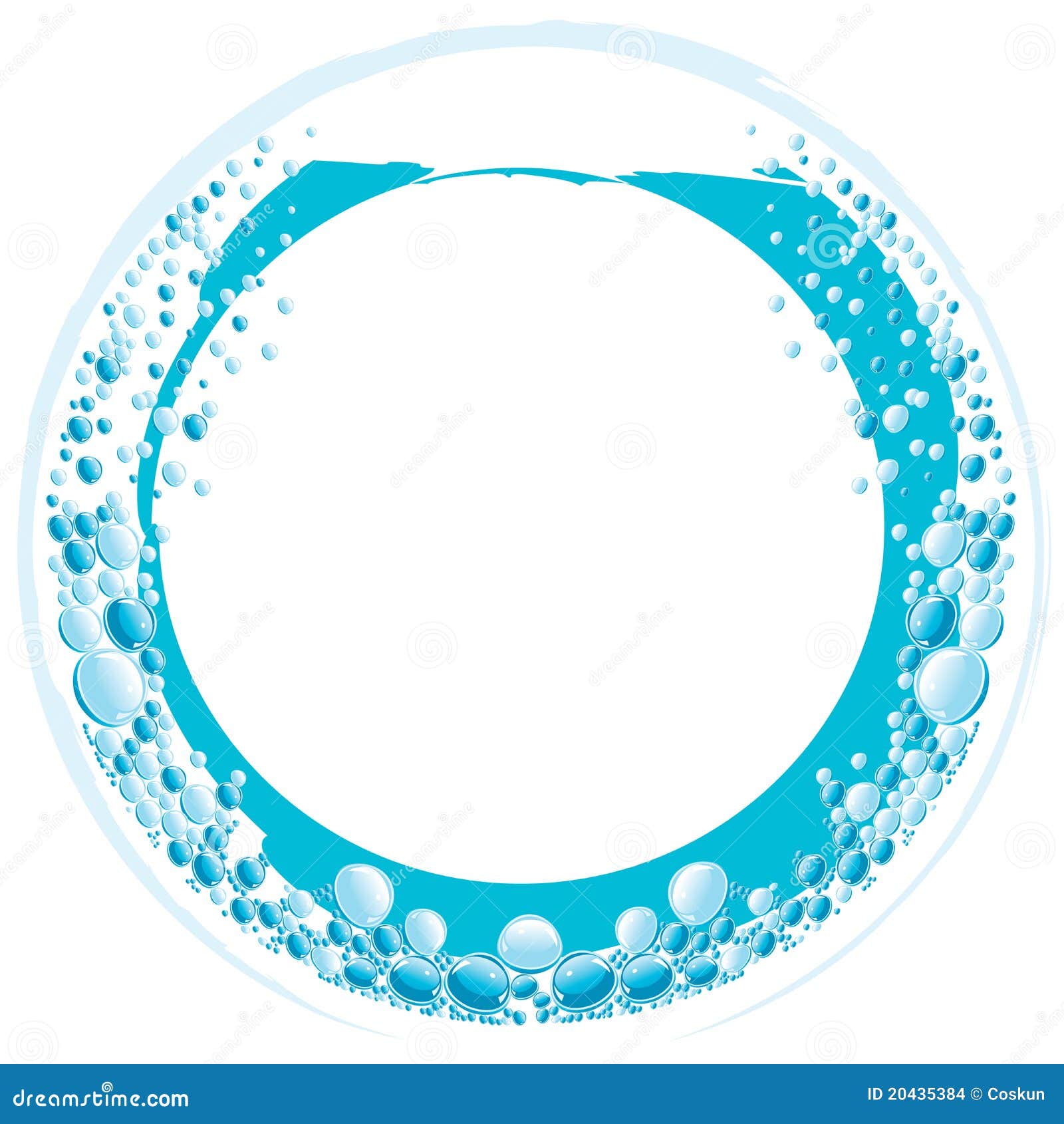 Water ring.eps stock vector. Illustration of background - 20435384