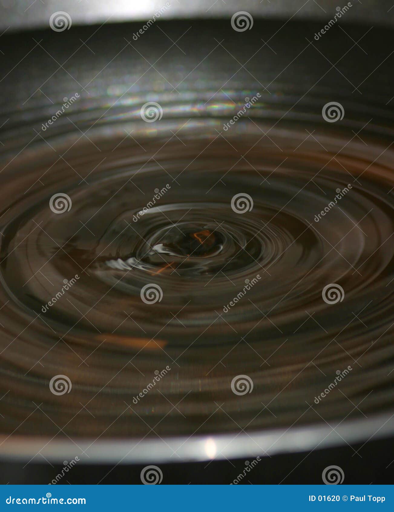 Water Rings Ripple in a Dark Pool Stock Photo - Image of drinking ...