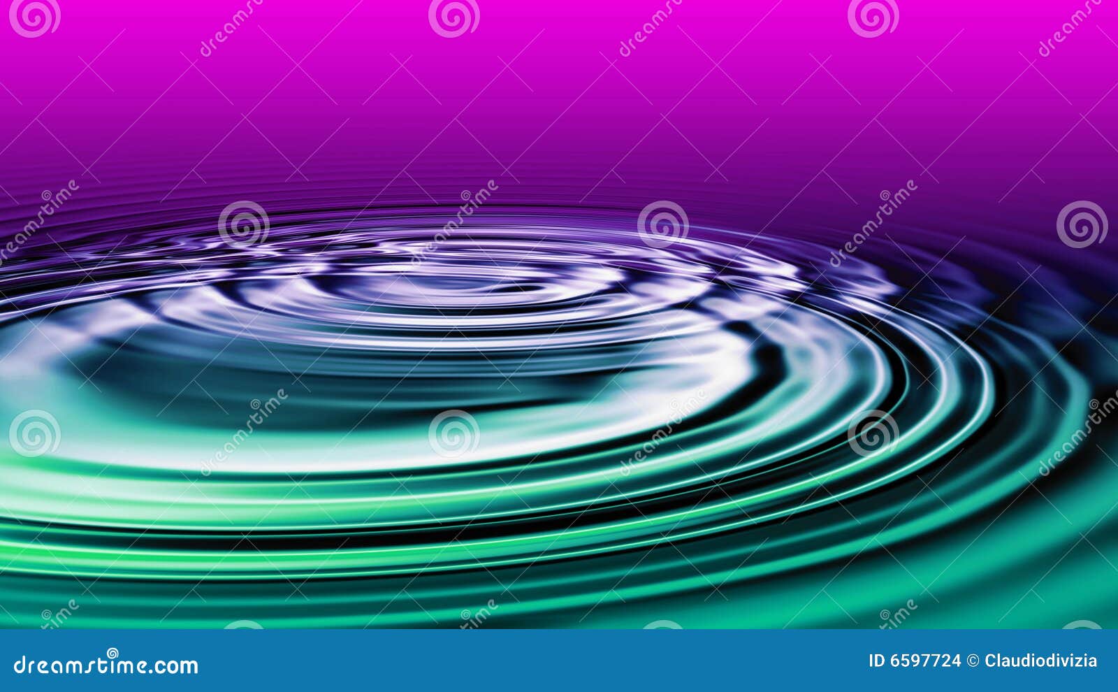 Water ripple stock illustration. Illustration of rippled - 6597724