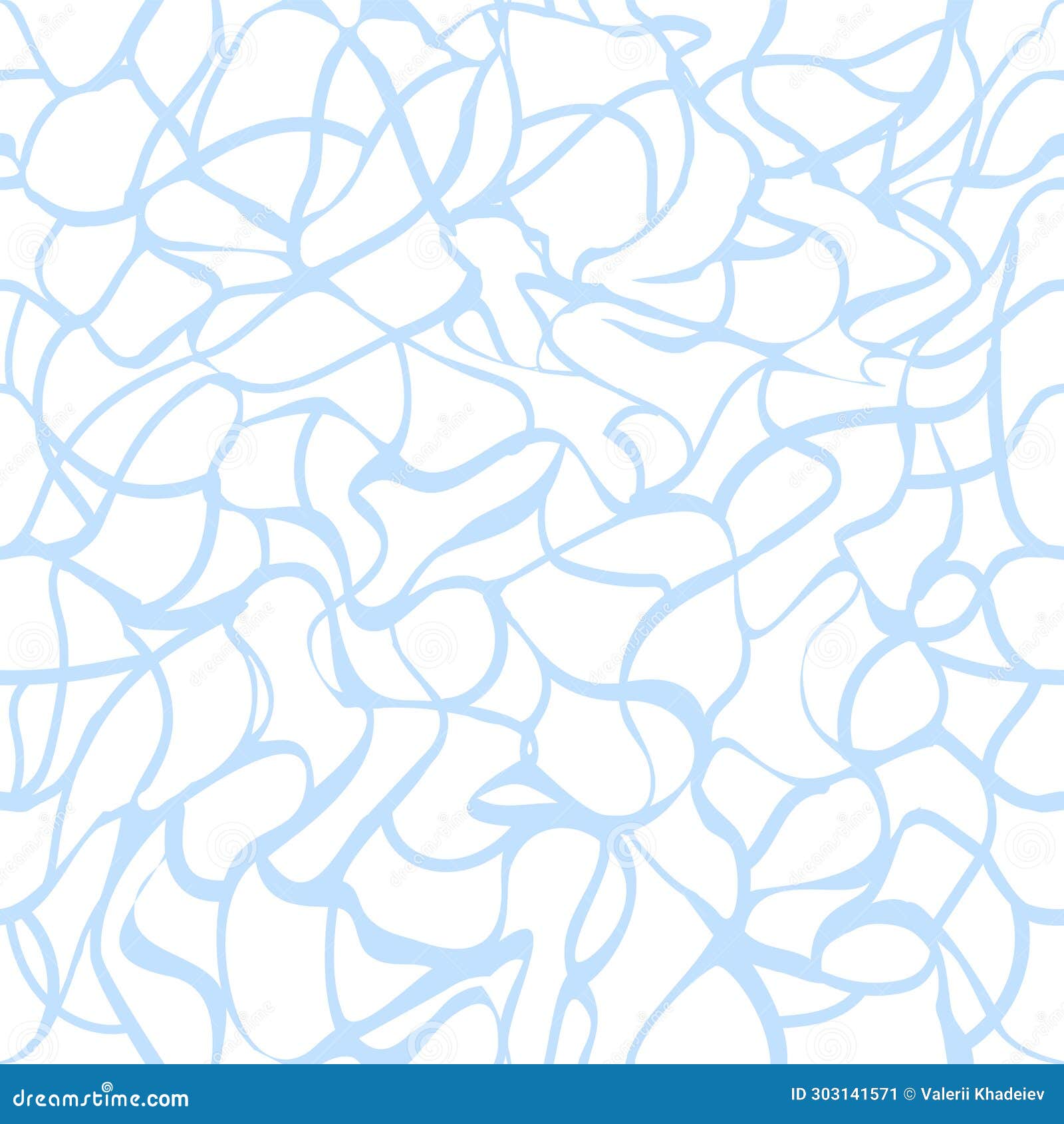 Water Ripple Background Seamless Pattern Stock Vector - Illustration of ...