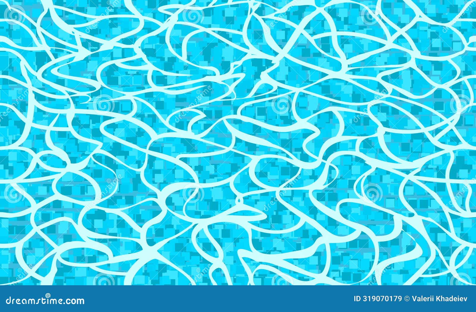 Water Ripple Background Seamless Pattern Stock Image - Image of clean ...