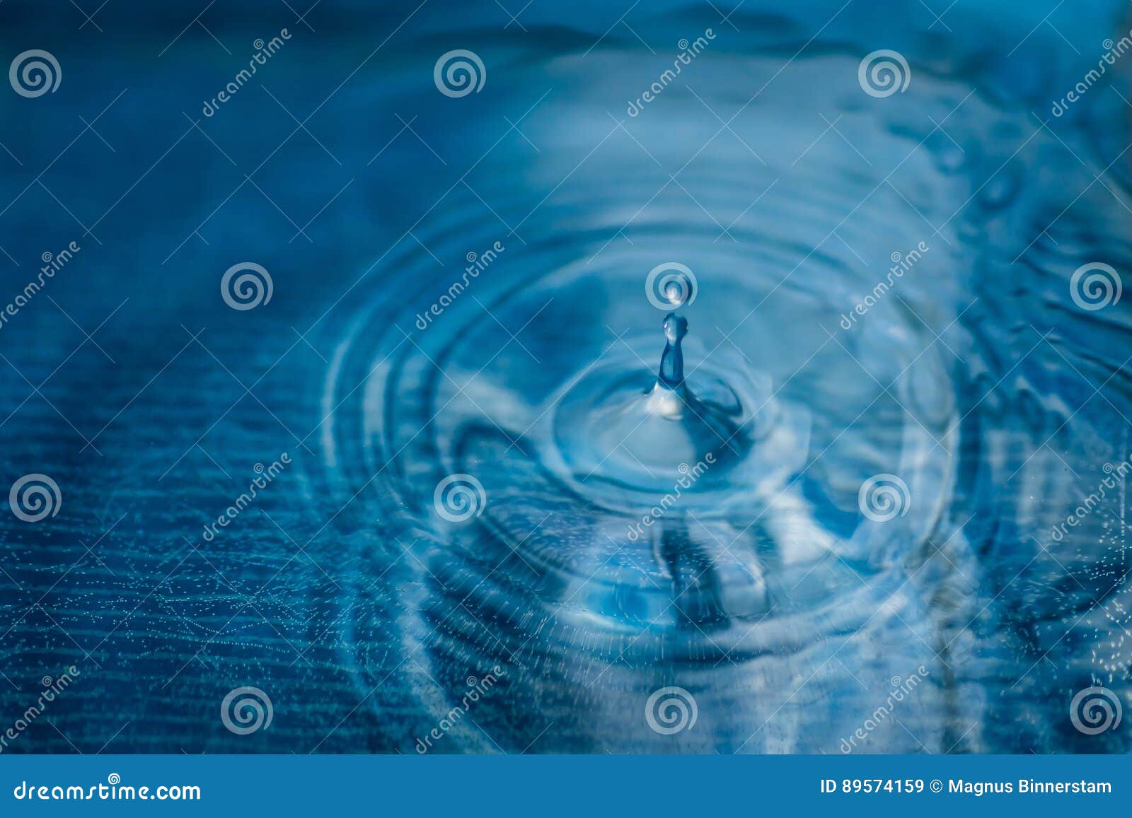 Water ripple stock image. Image of reaction, rings, crystal - 89574159
