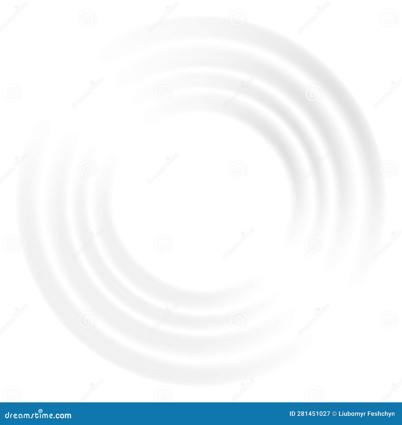 Water Ripple Effect Top View Realistic Caustic Drop Or Sound Wave