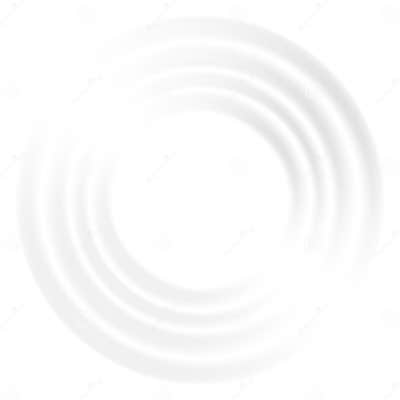 Water Ripple Effect Top View. Realistic Caustic Drop or Sound Wave ...