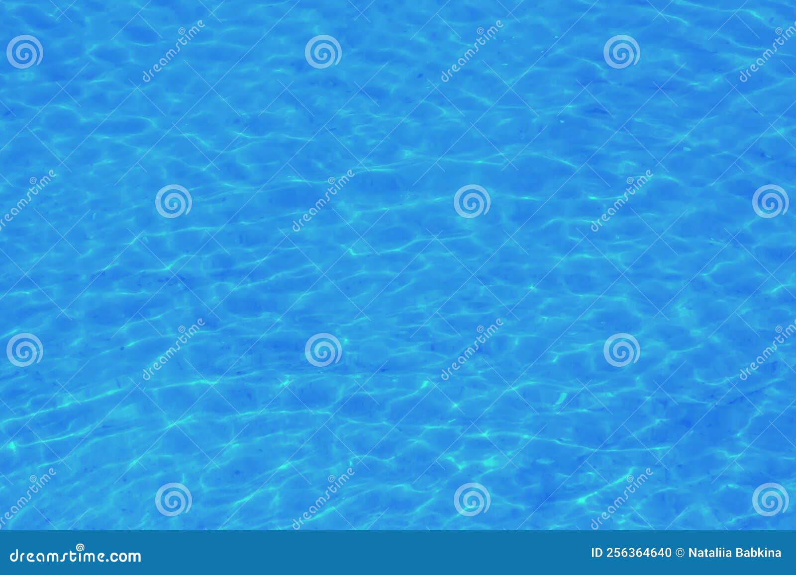 Water Ripple Texture Background. Wavy Water Surface. Blue Sky Reflected ...