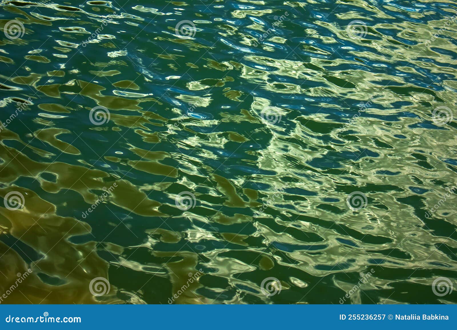 Water Ripple Texture Background. Wavy Water Surface During Sunset ...