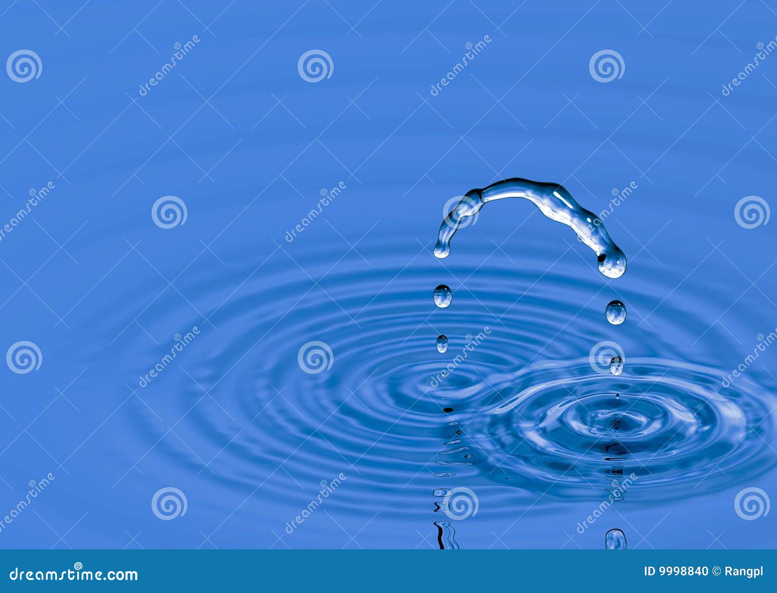 Water ripple unique stock illustration. Illustration of strange - 9998840