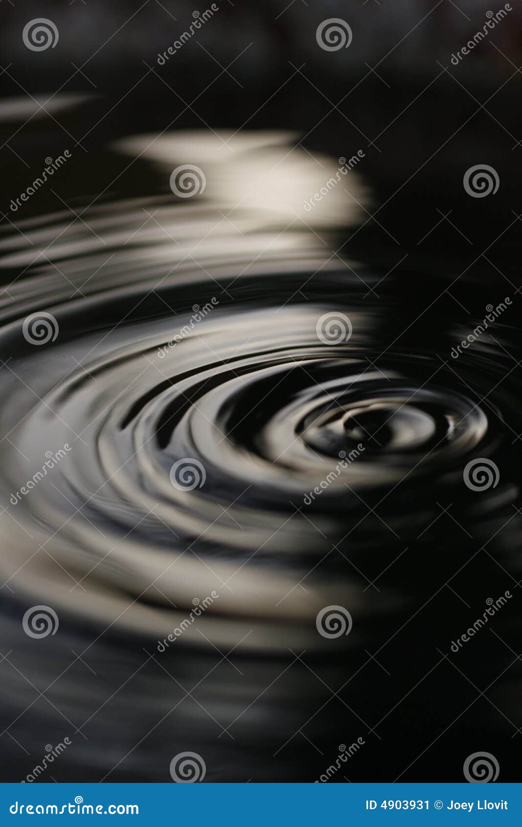 Water ripples stock image. Image of single, puddle, eerie - 4903931