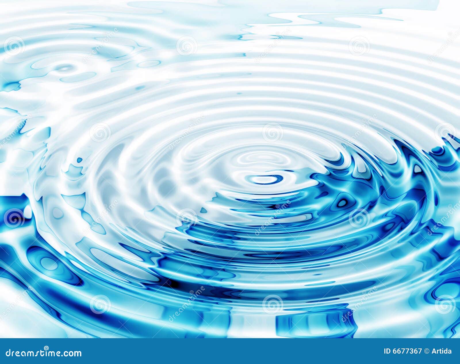 Water ripples stock illustration. Illustration of lake - 6677367