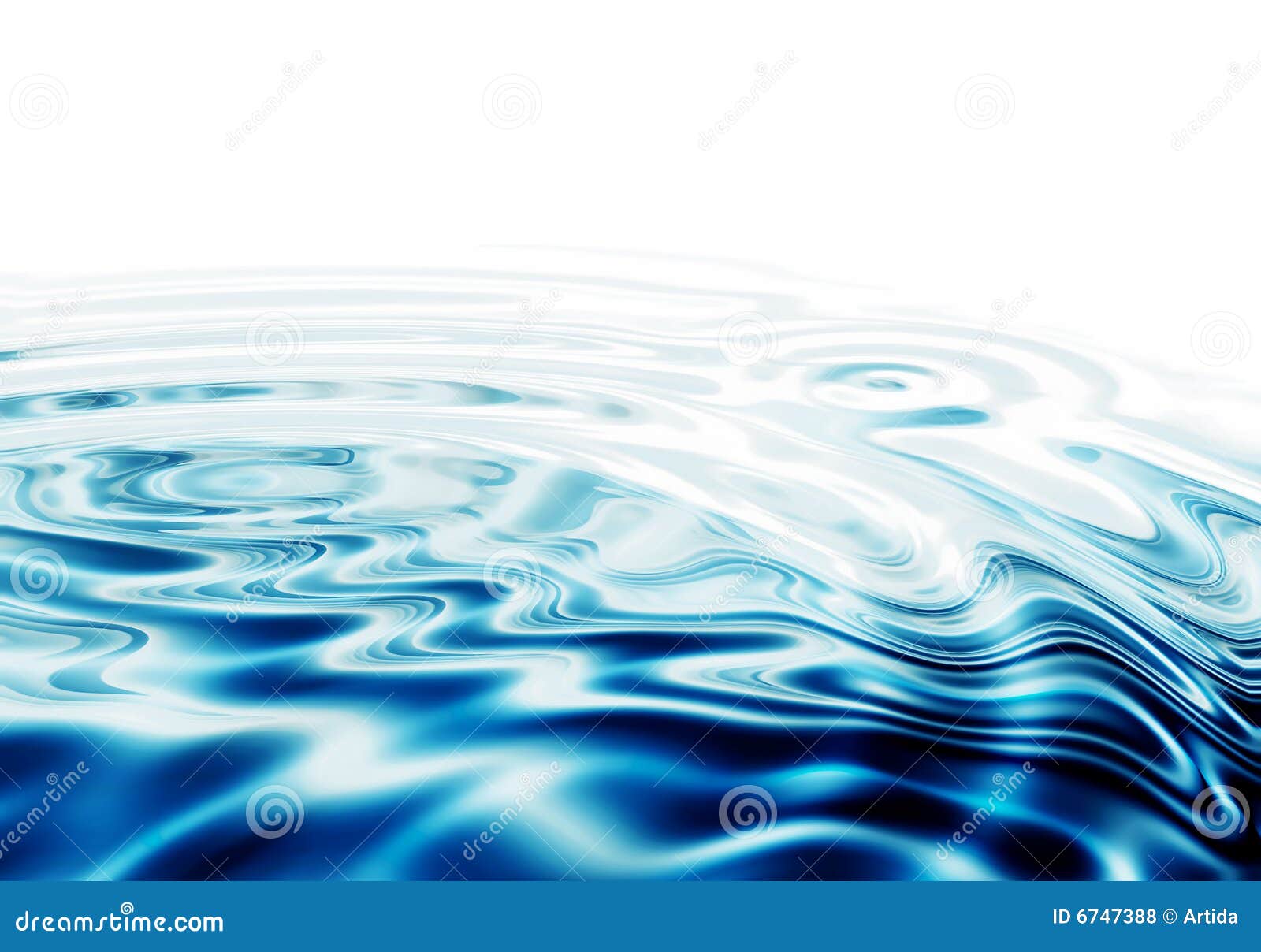 Water ripples stock illustration. Illustration of environment - 6747388