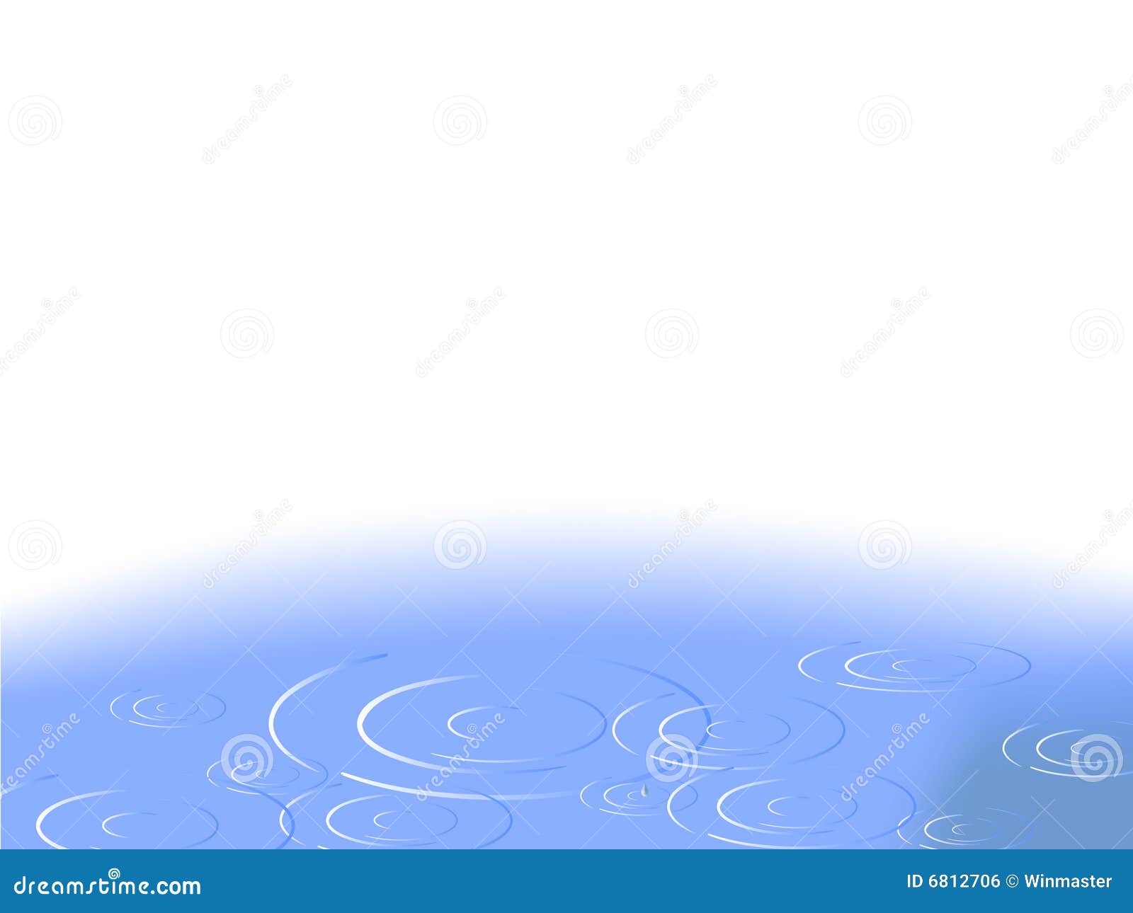 Water ripples stock vector. Illustration of blue, artwork - 6812706