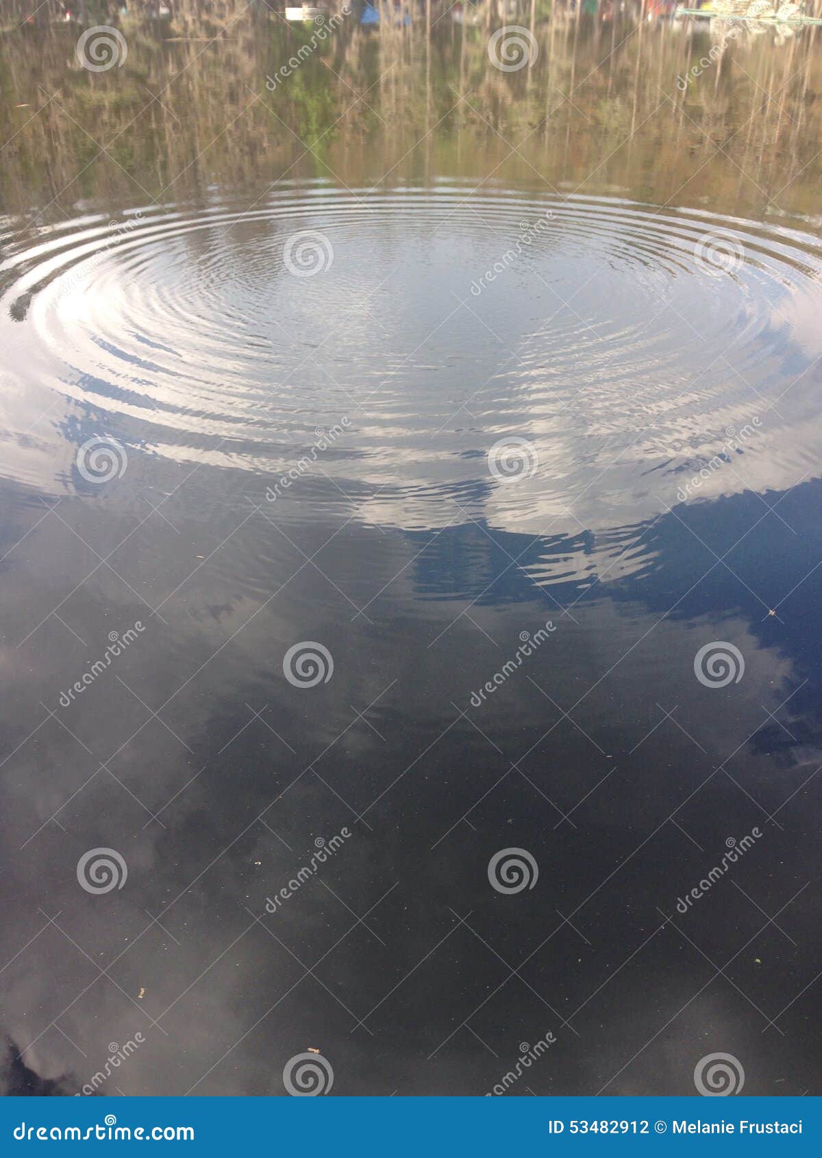 Water ripples stock photo. Image of lake, river, wetland - 53482912