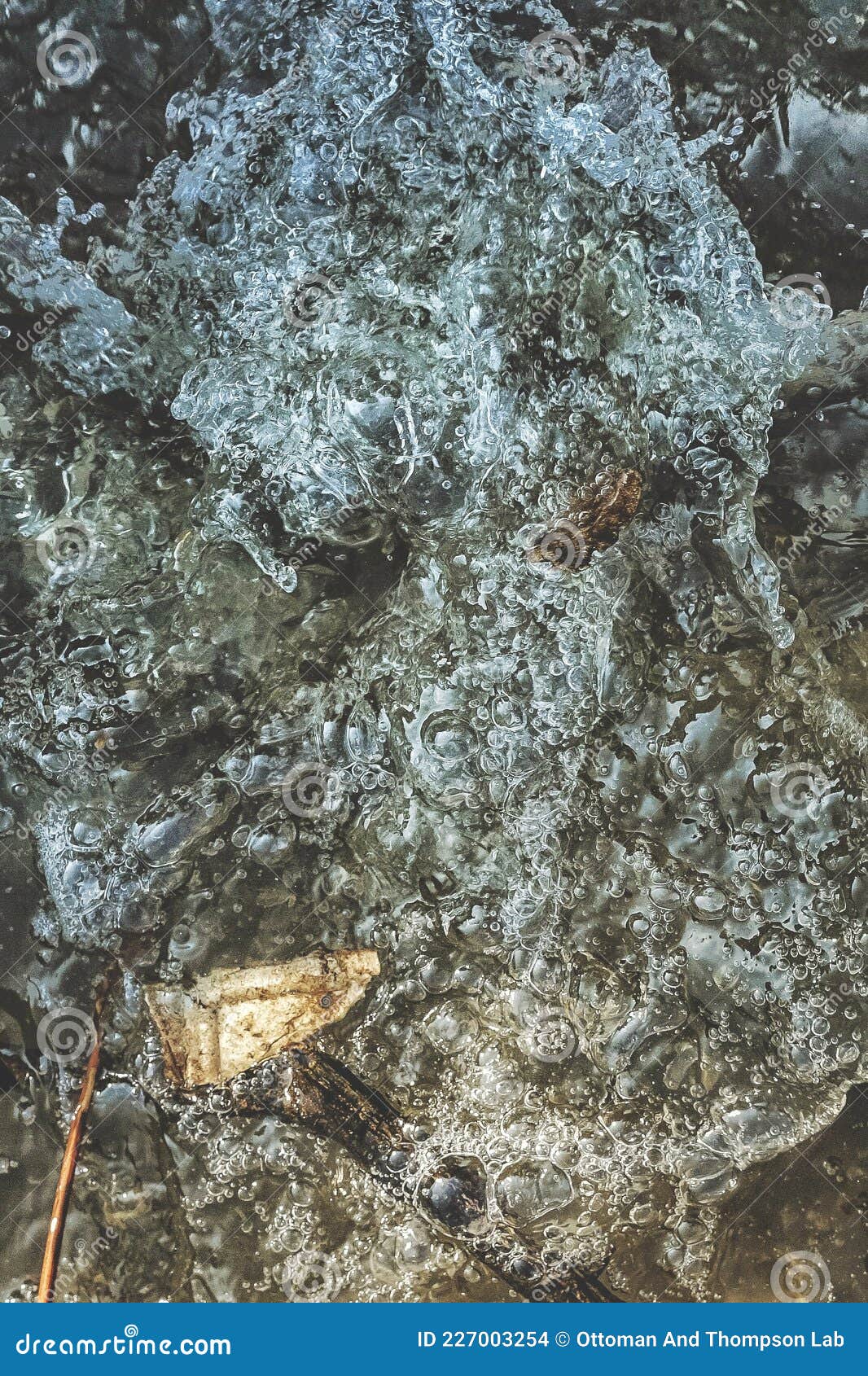 The Water Ripples in the River Stock Photo - Image of bridge, wooden ...