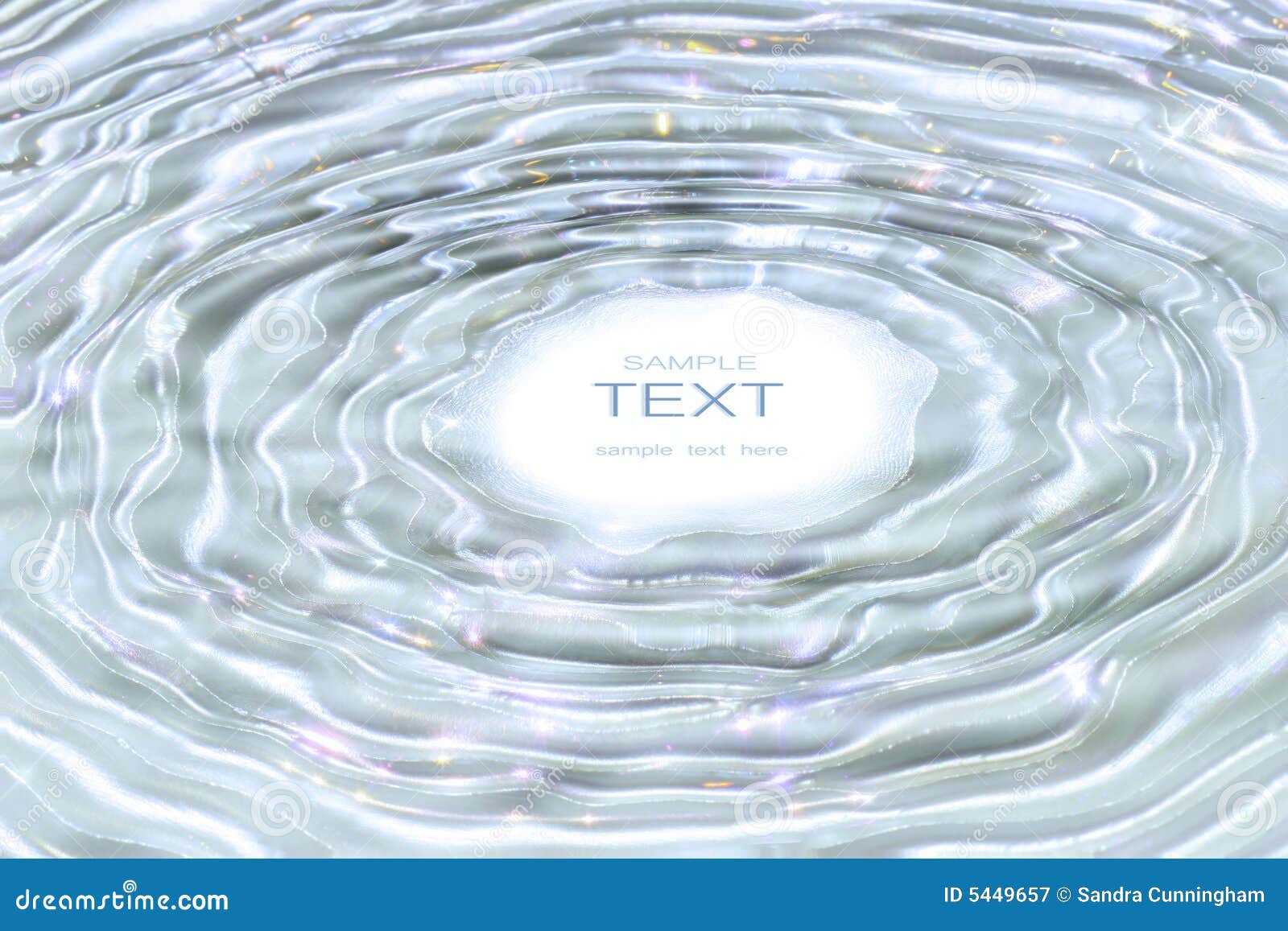 Water Ripples in Sparkling Water Stock Image - Image of sunny, spring ...