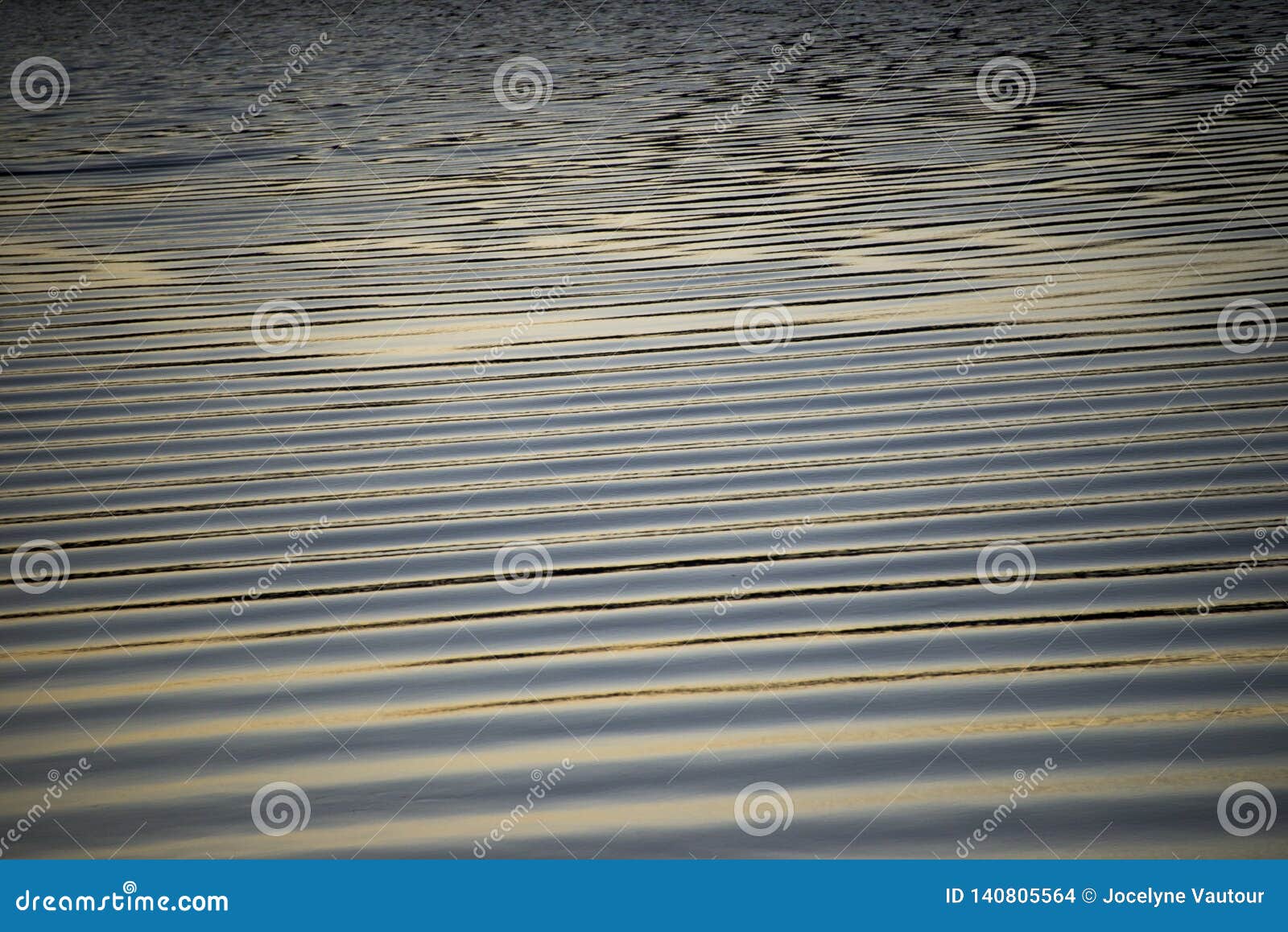 Water Ripples during Sunset Stock Photo - Image of kayaking, ocean ...