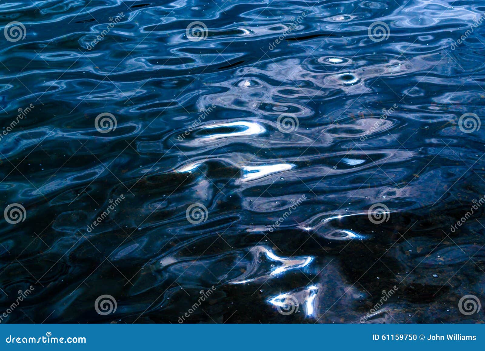 Water ripples on Surface stock photo. Image of blue, pattern - 61159750