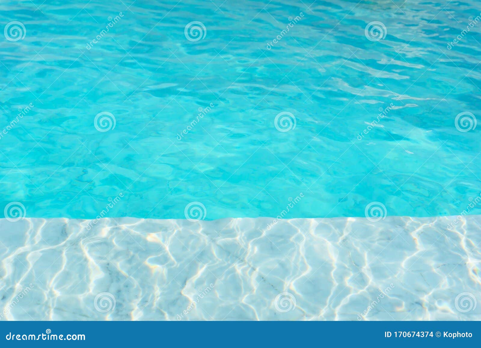 Water Ripples in Swimming Pool. Stock Photo - Image of background ...