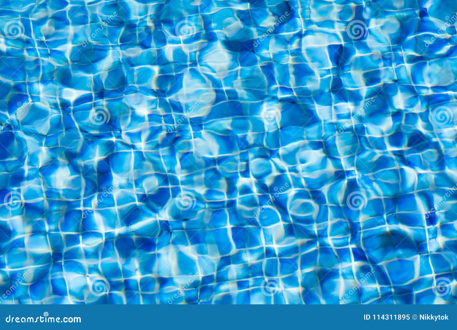 Water Ripples Texture in Swimming Pool Stock Illustration ...