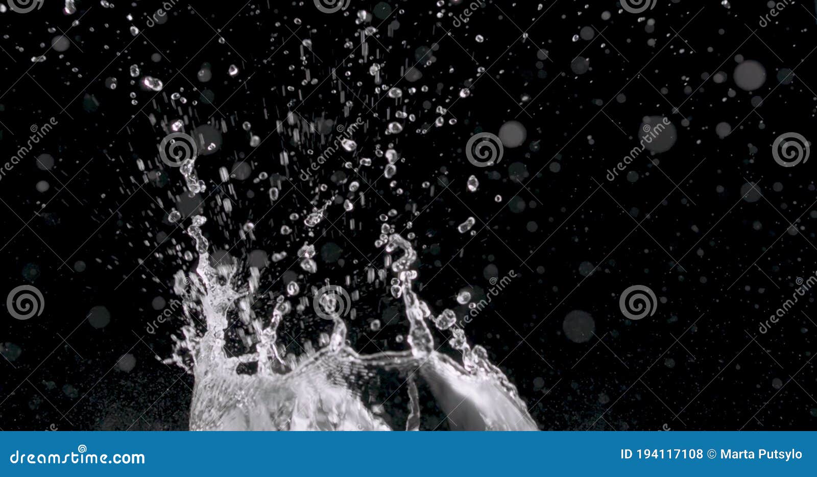 Water Rising Up stock photo. Image of pattern, abstract - 194117108