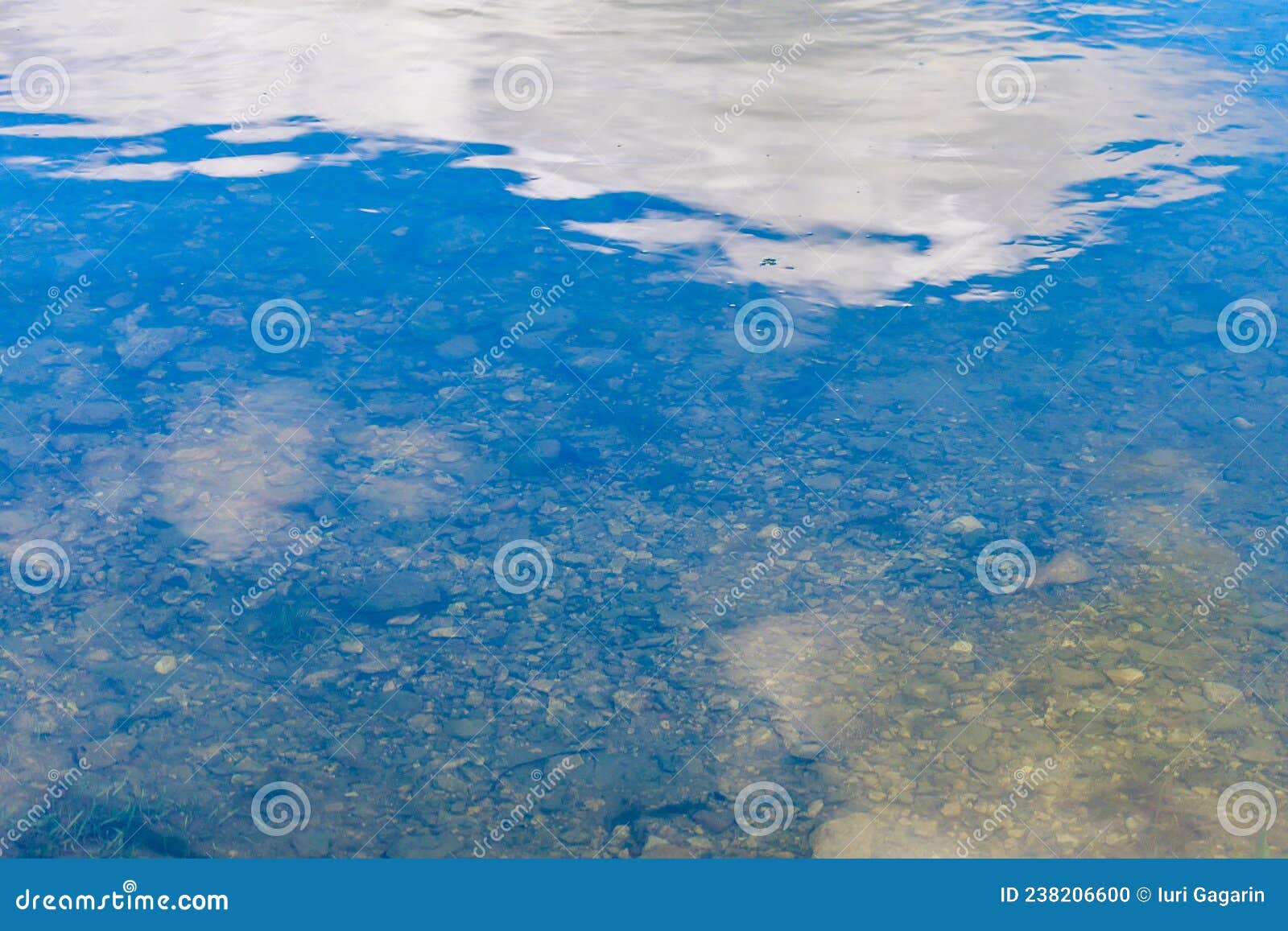 Water on the River Bank. Background with Copy Space or Backdrop Stock ...