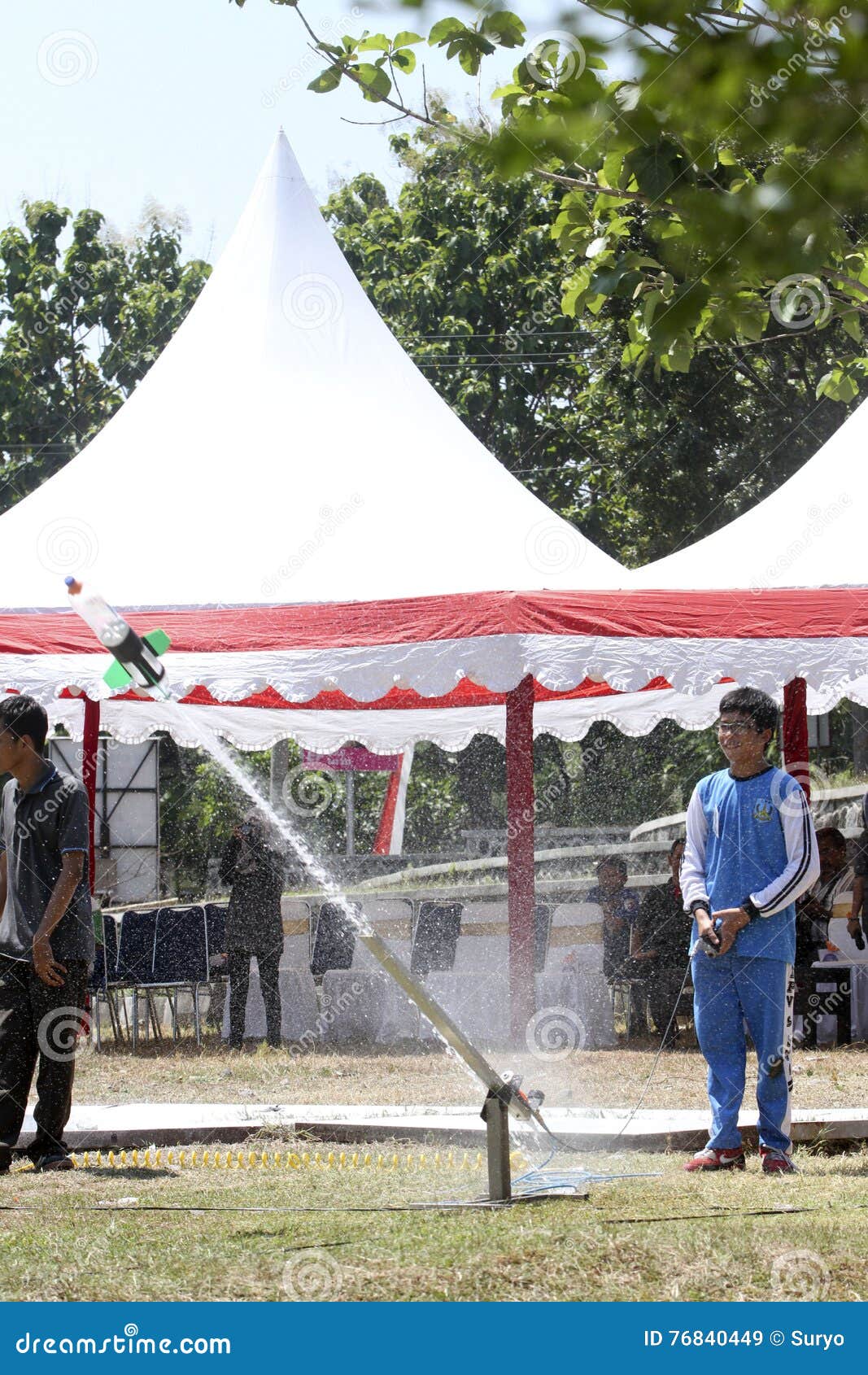 Water Rocket Editorial Photo | CartoonDealer.com #60226027