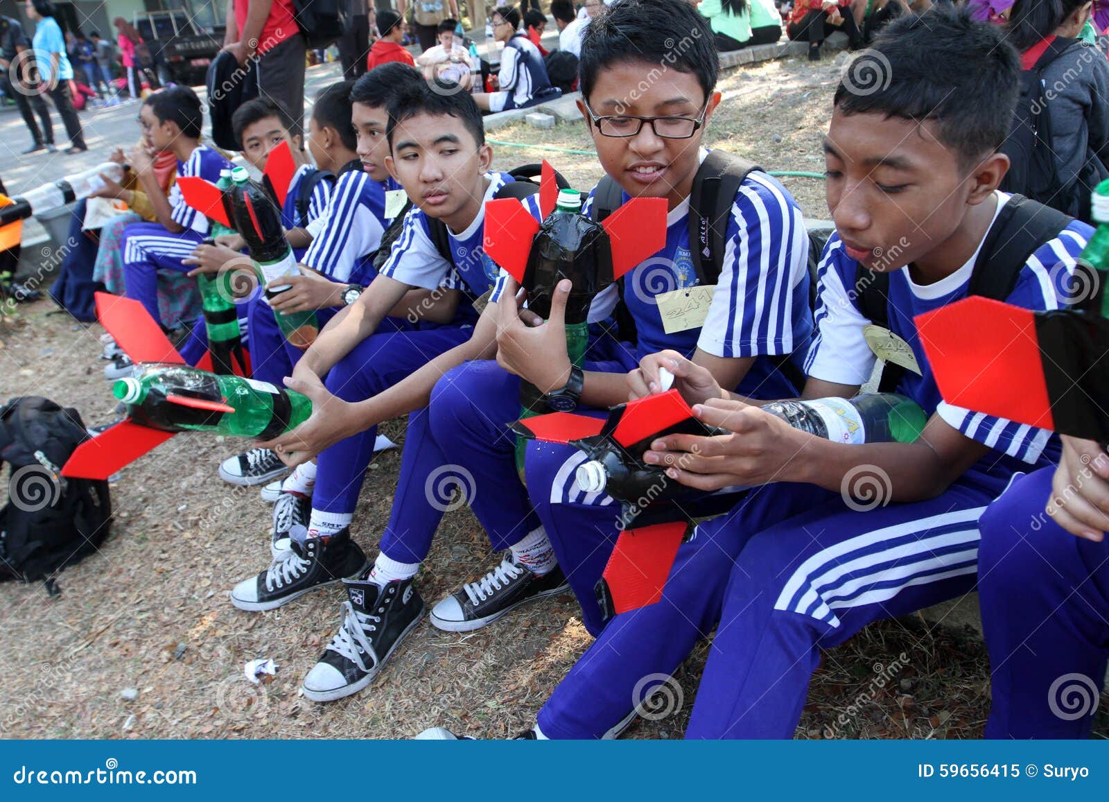 Water rocket editorial image. Image of rocket, java, city - 59656415