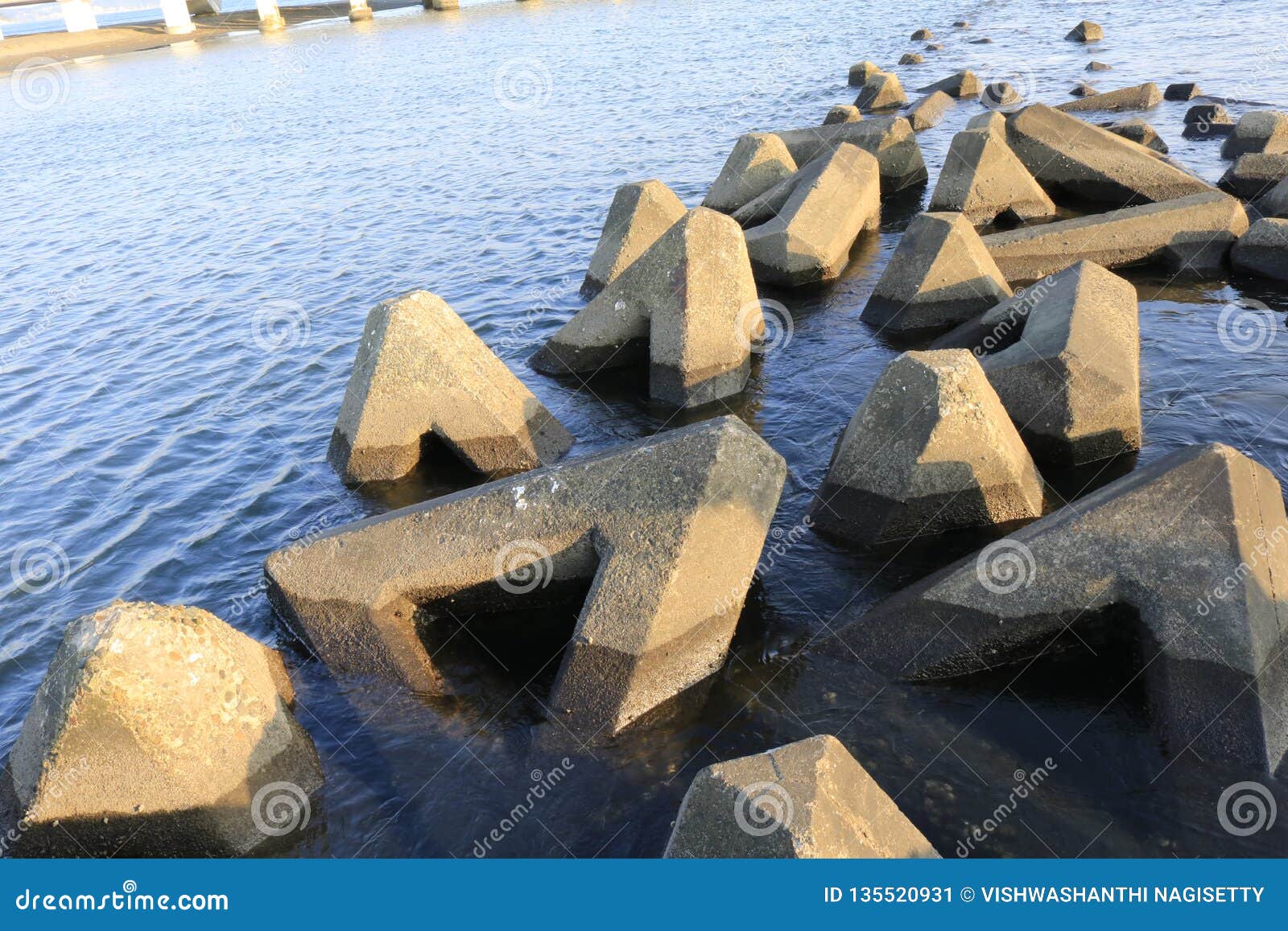 Water and rocks stock image. Image of triangle, floating - 135520931