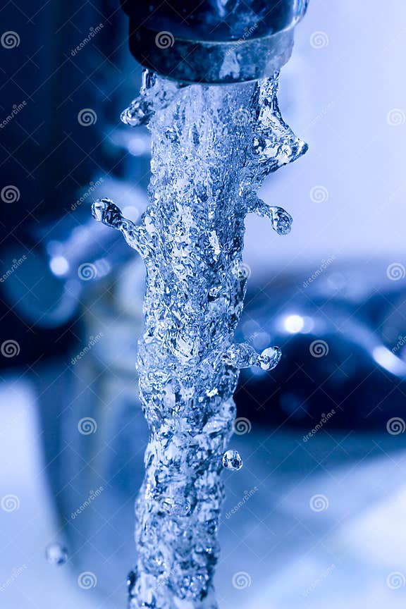 Water running down stock image. Image of flow, natural - 2959279