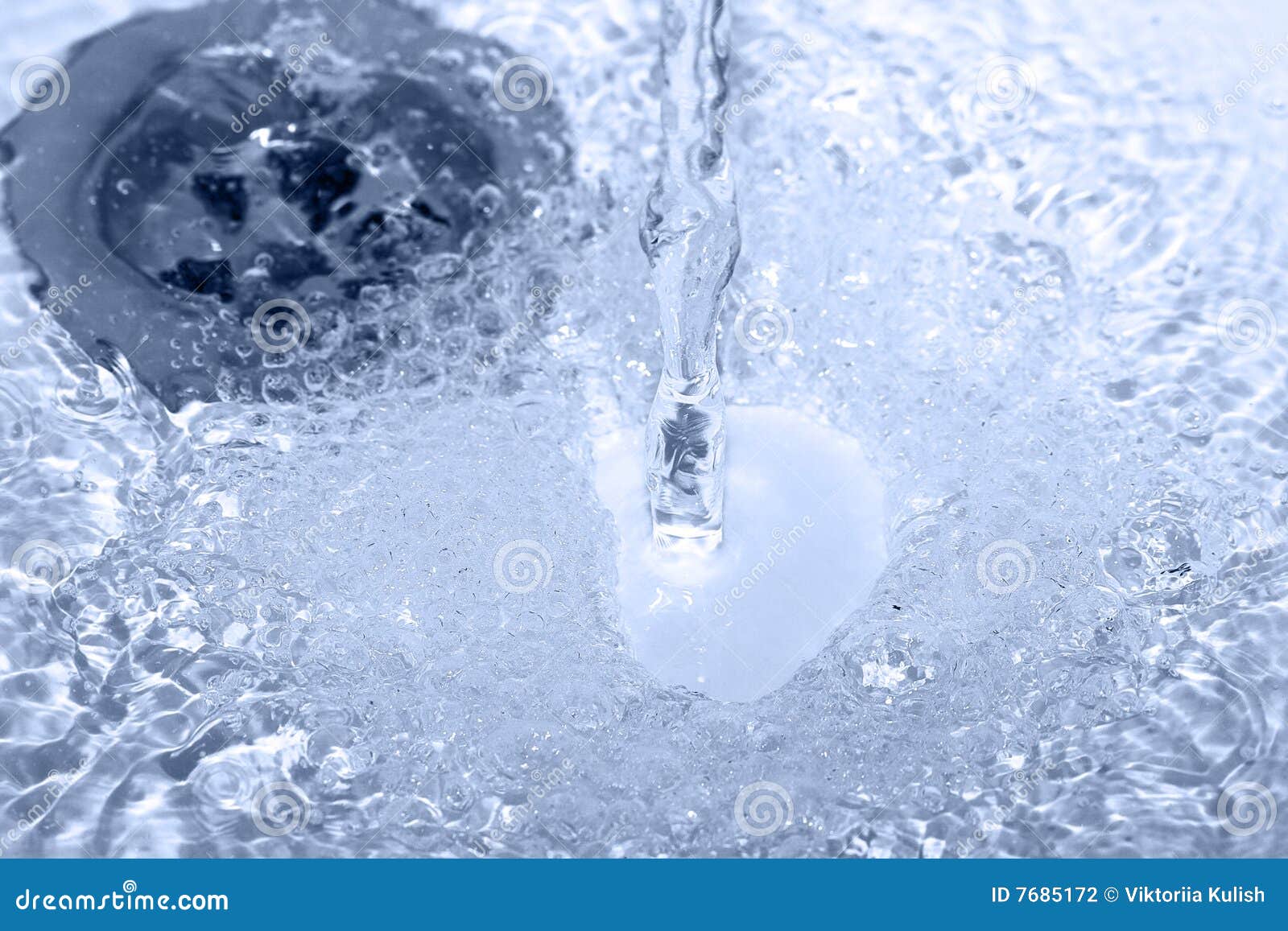 Water running down stock photo. Image of fluid, fixture - 7685172